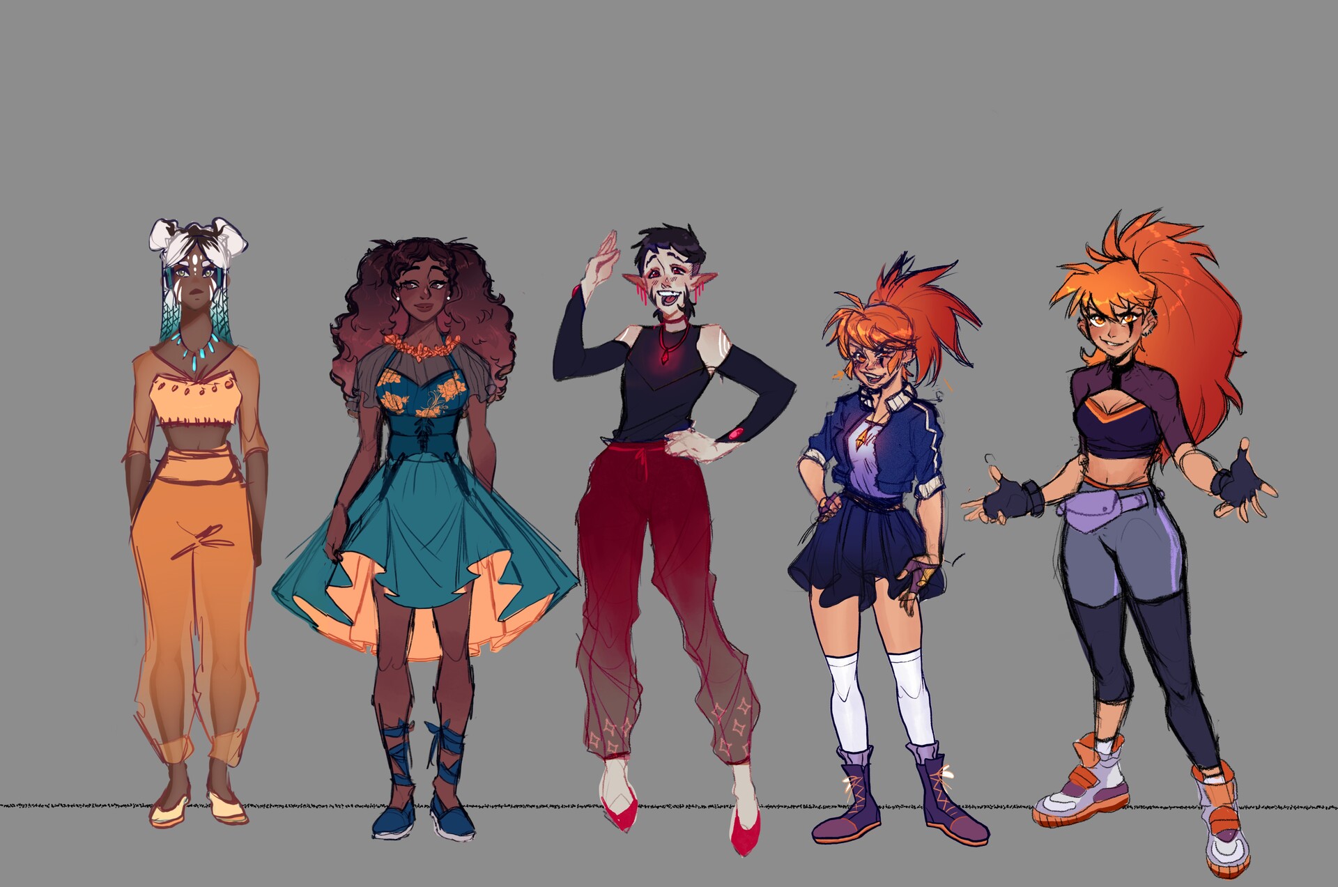 ArtStation - Character design- Epsilon project