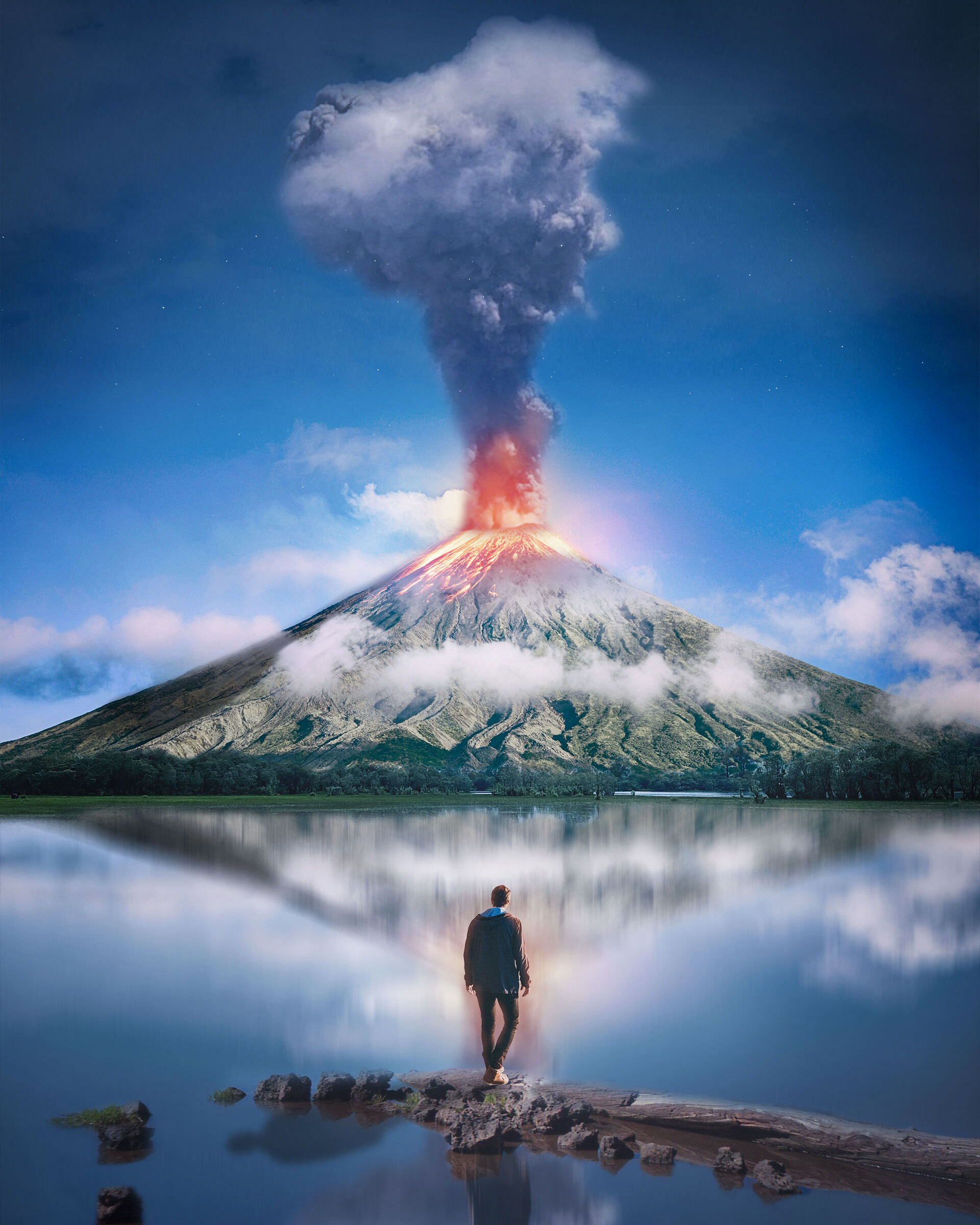 ArtStation - Volcano Concept Art