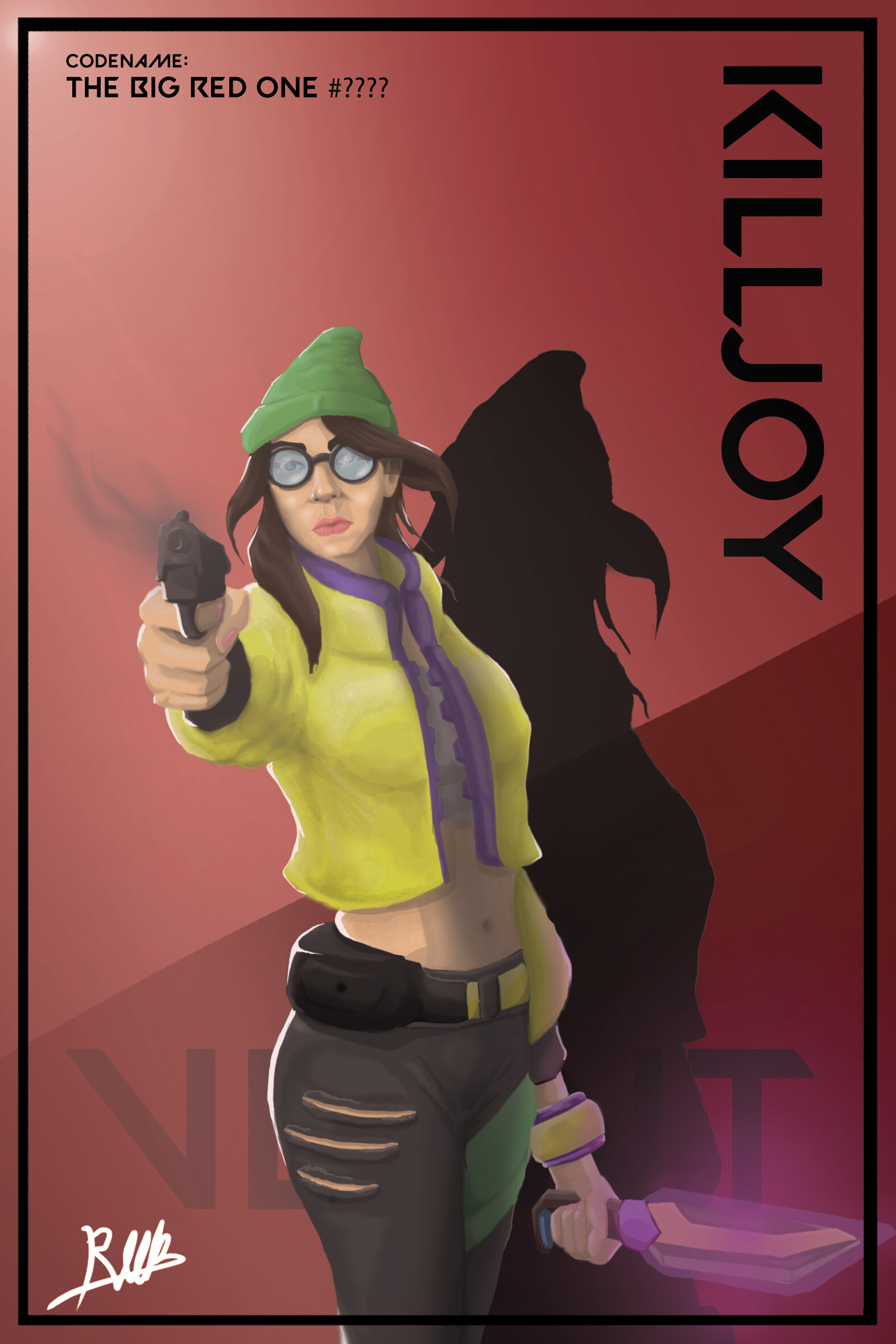 ArtStation - Killjoy fanart