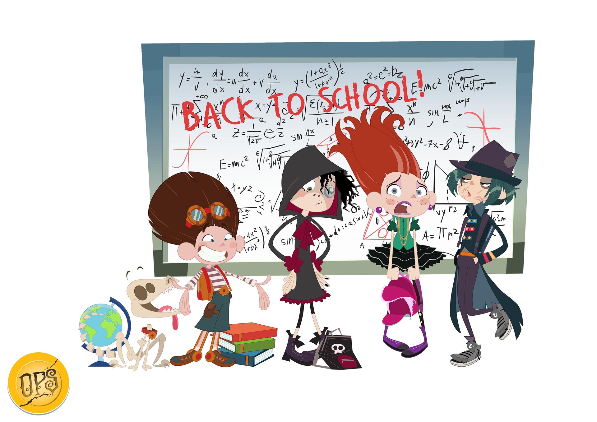 Leonardo Ligustri - OPS Tv Series - Vectorial Artwork for Licensing Products