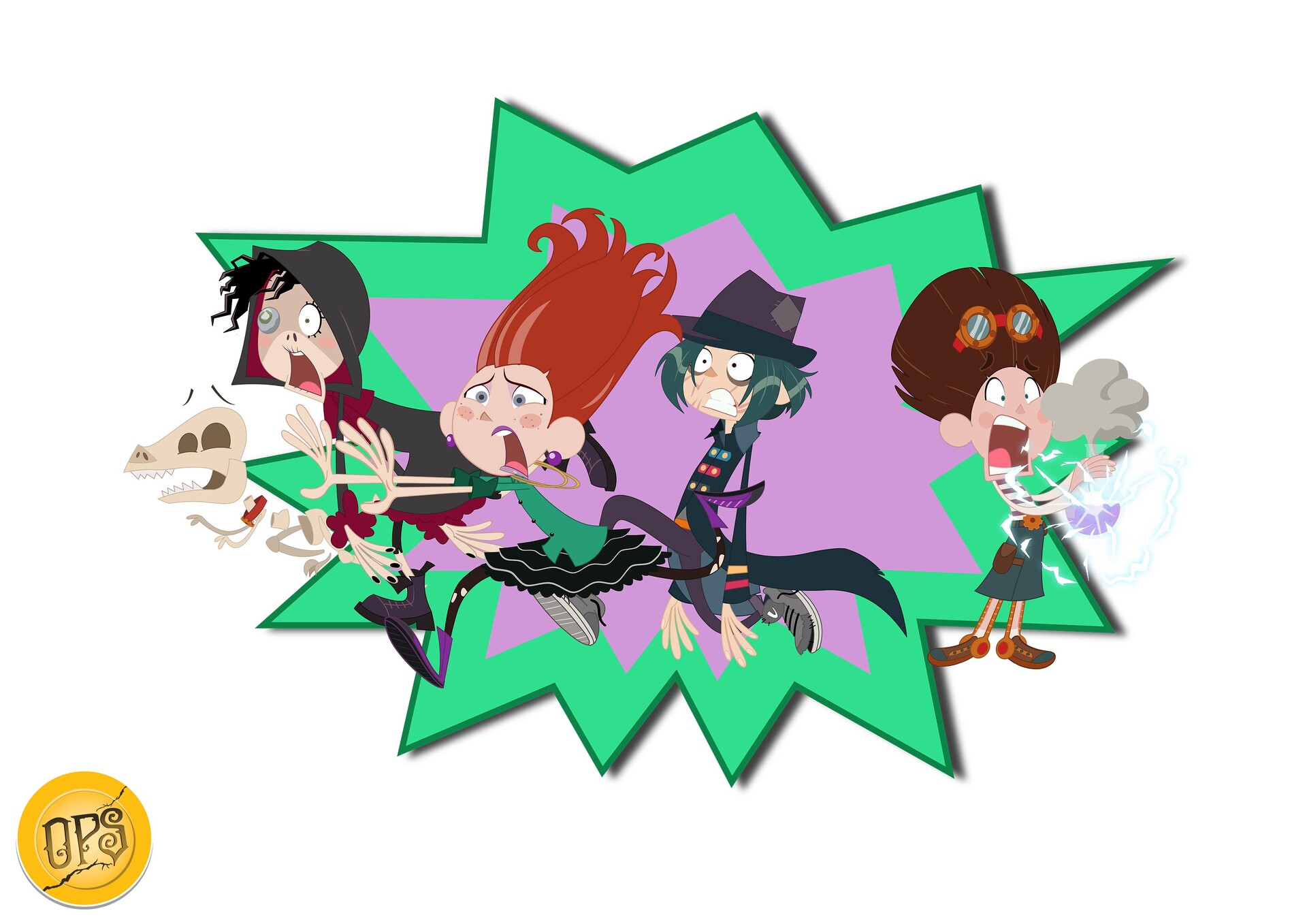 Leonardo Ligustri - OPS Tv Series - Vectorial Artwork for Licensing Products