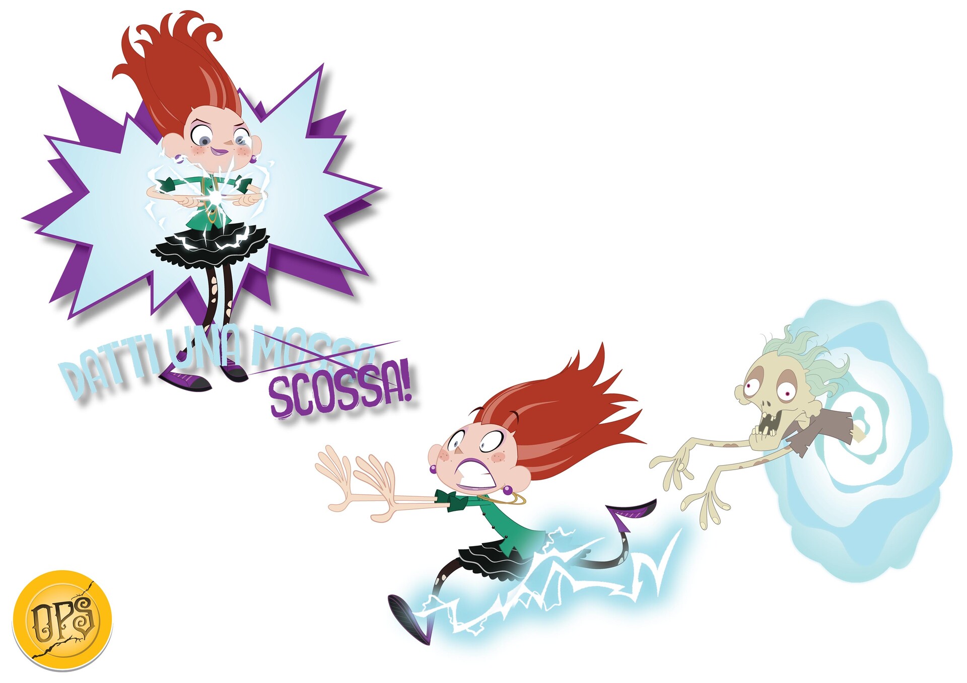 Leonardo Ligustri - OPS Tv Series - Vectorial Artwork for Licensing Products