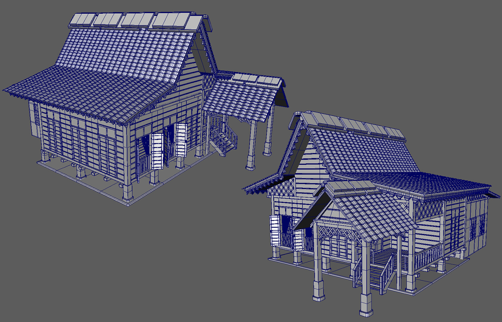 HAWA NAJIHAH - Traditional Malay House - Rumah Kampung