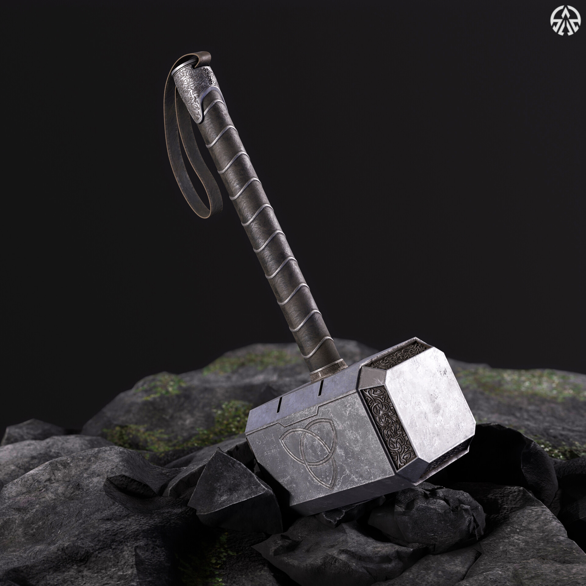 ArtStation - Mjolnir (Thor's Hammer)