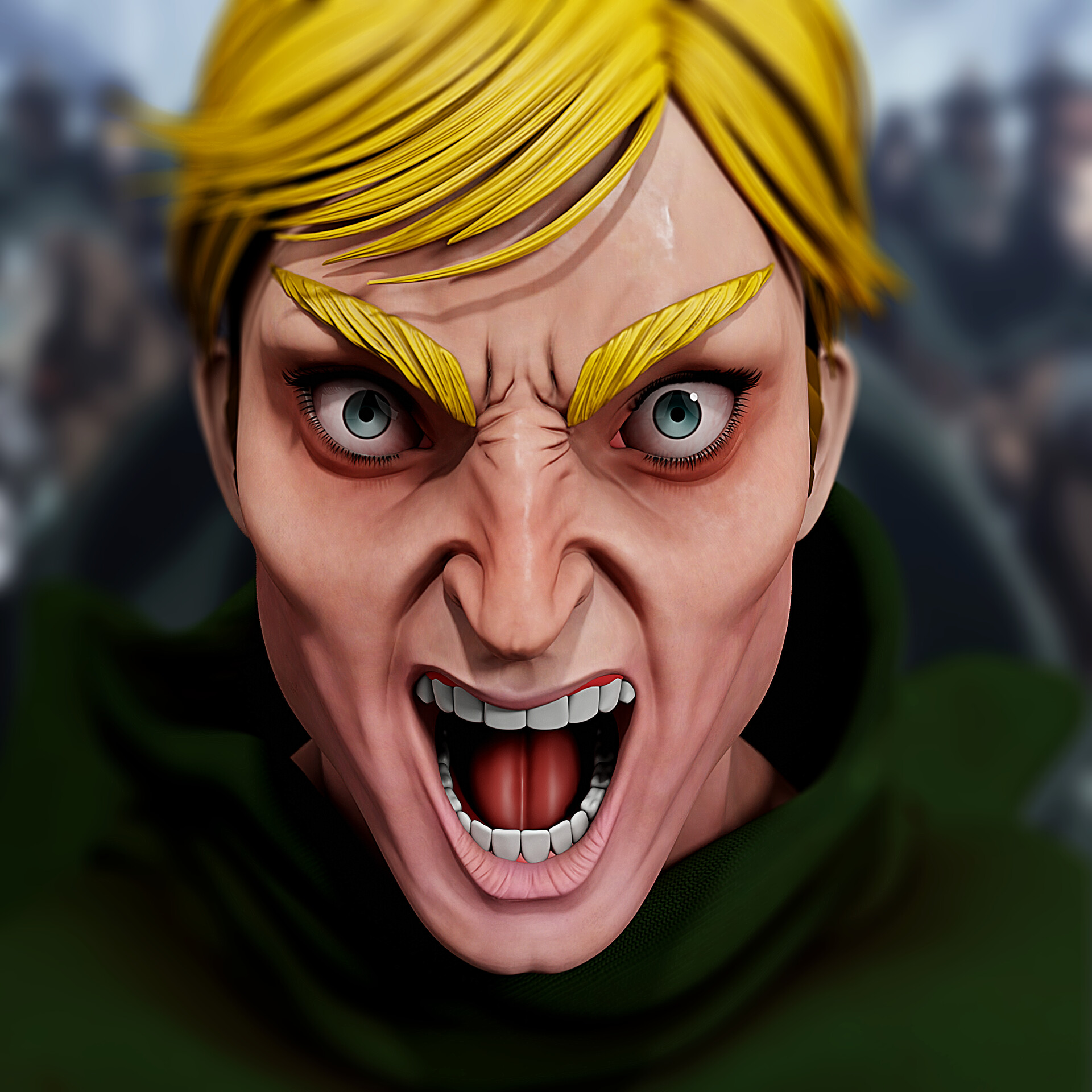 ArtStation - Erwin bust