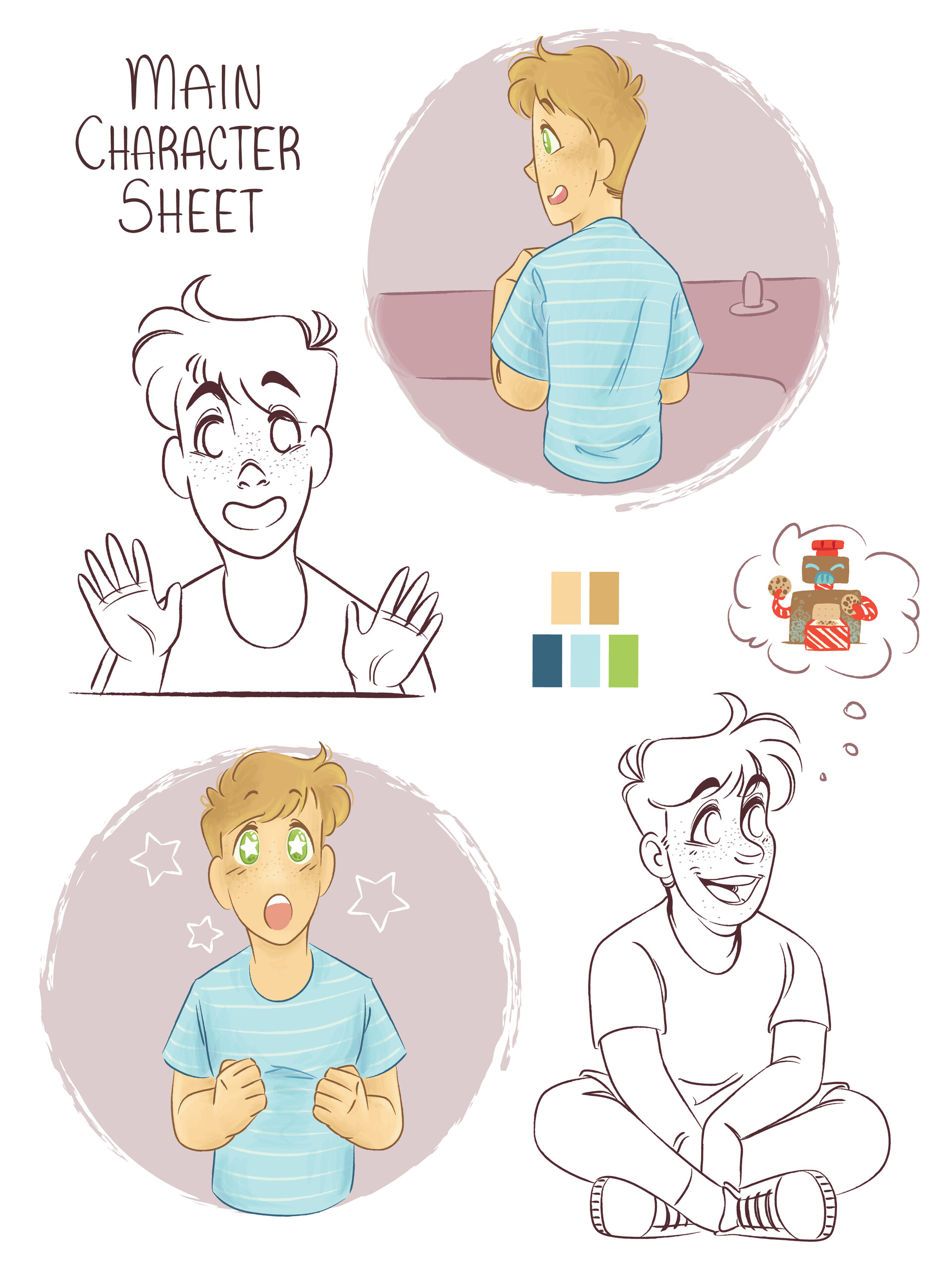 ArtStation - Children's Book Character and House Designs