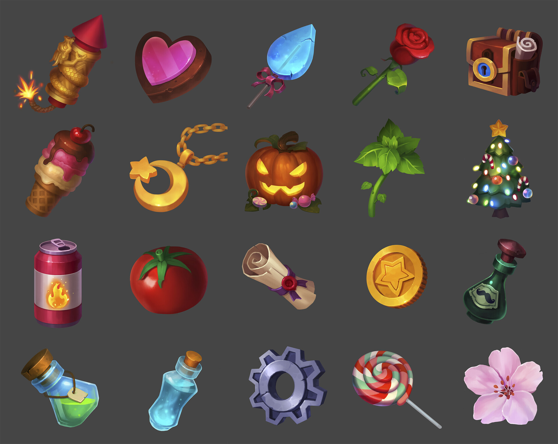 ArtStation - skylanders ring of heroes Icons