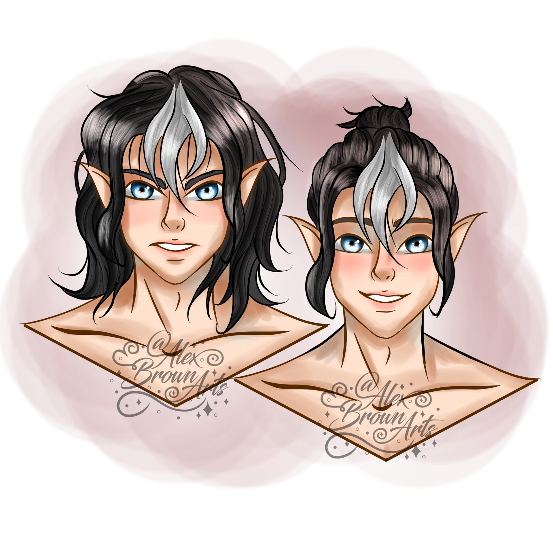 ArtStation - Initial design of a comic character