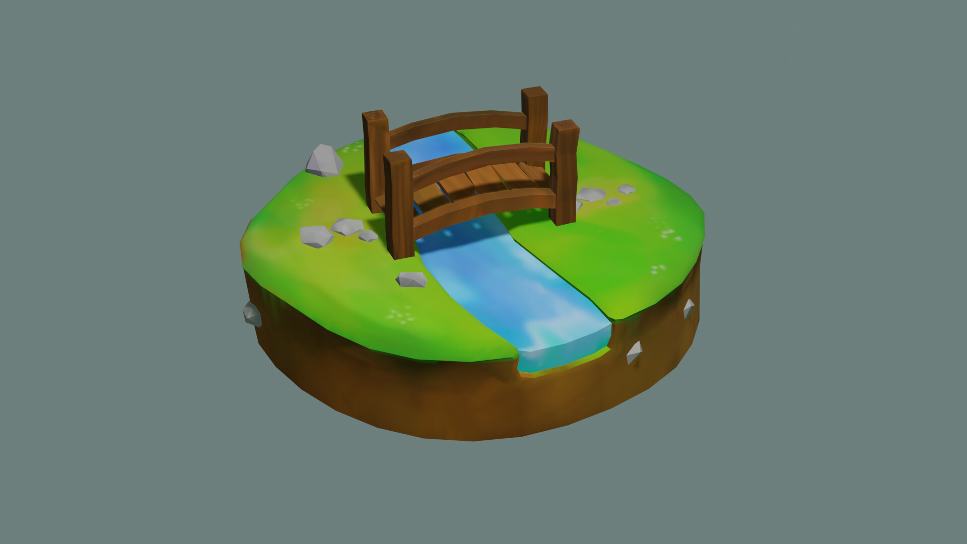 ArtStation - Low poly game asset
