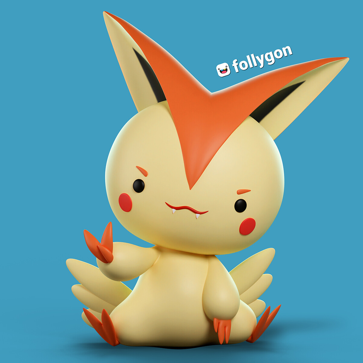 Follygon - Sculptober 2021 - Week 1