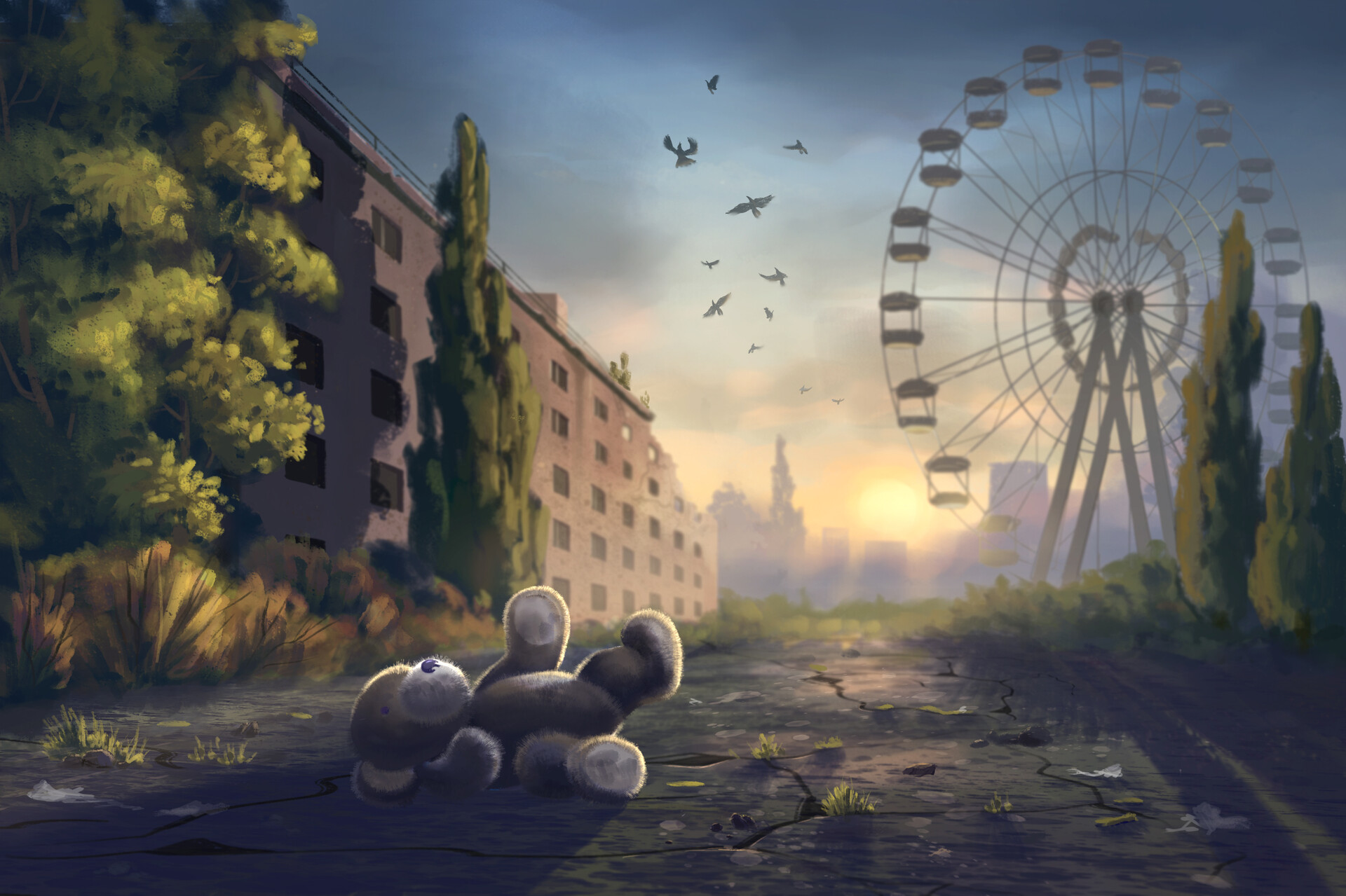 ArtStation - Abandoned city