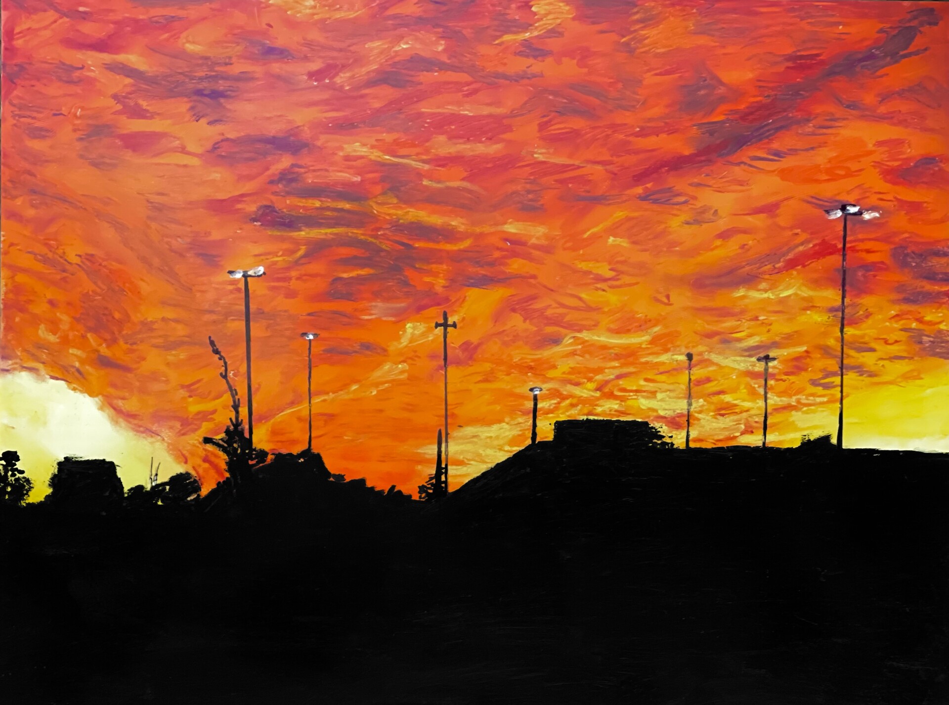 ArtStation - Hot Dusk Sky