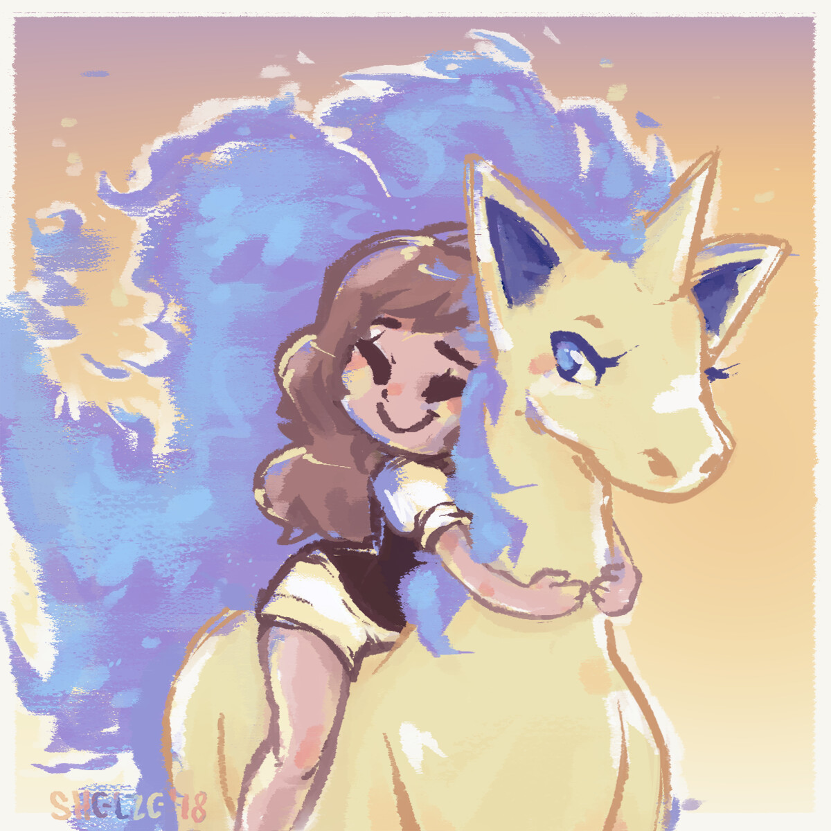 ArtStation - Let's Go, Rapidash