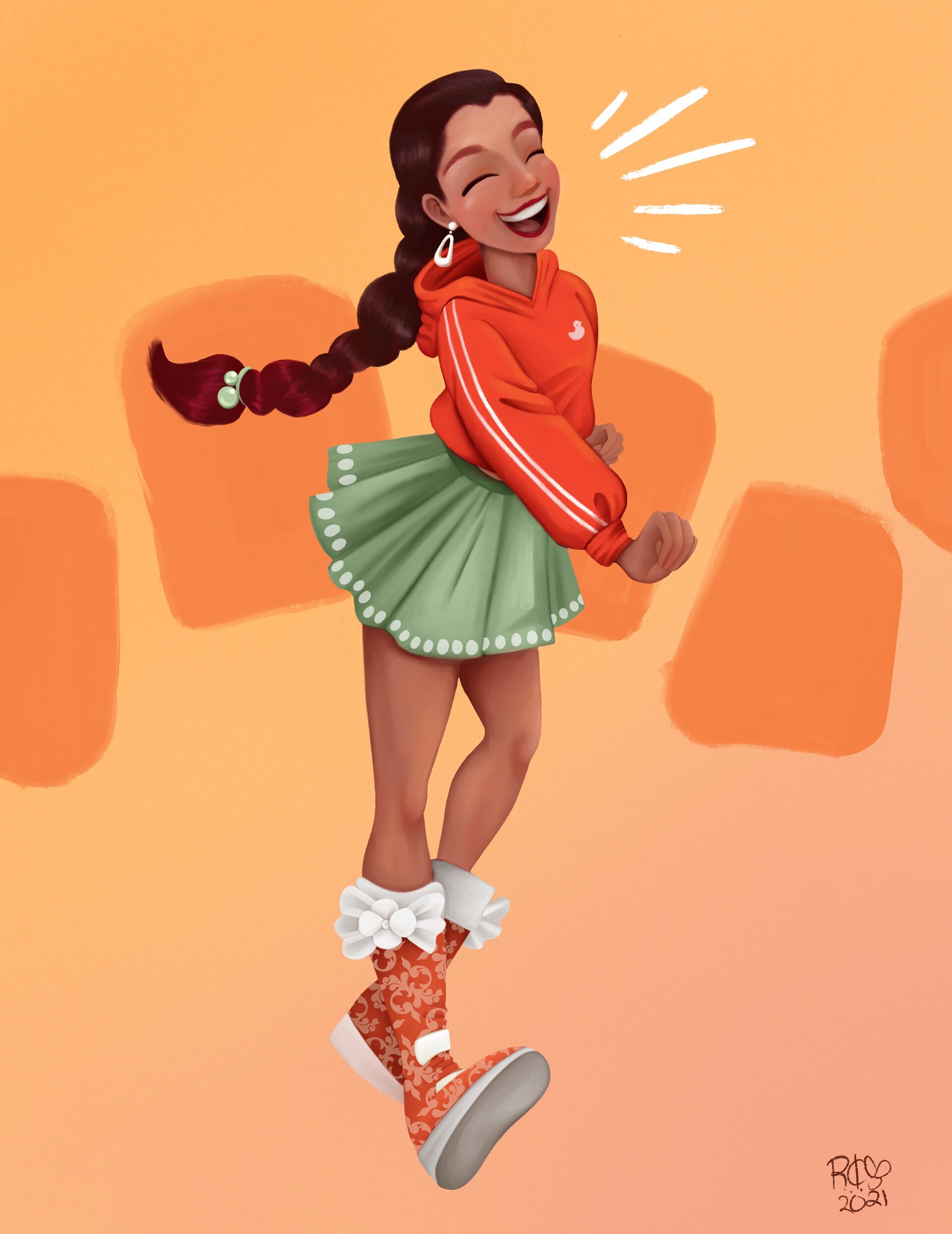 ArtStation - Tik Tok Dancer