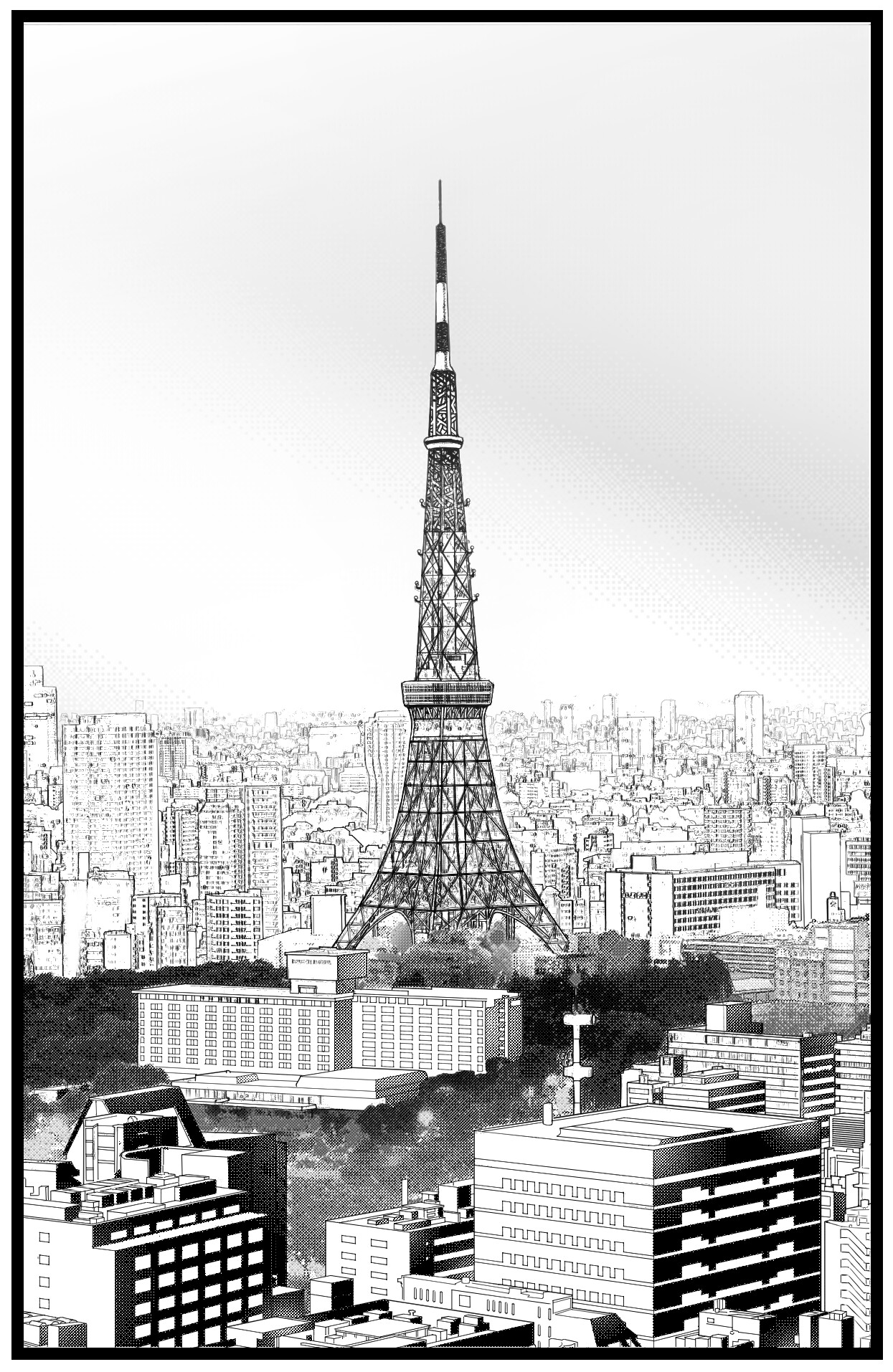 ArtStation - Tokyo tower