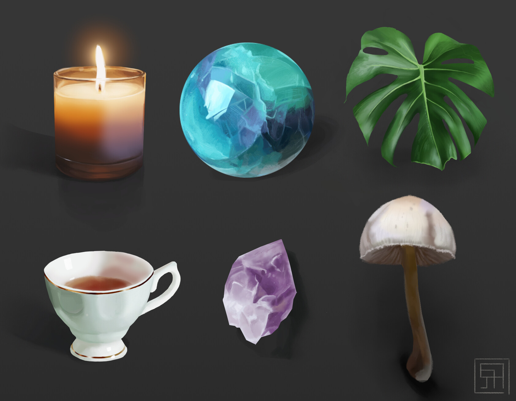 ArtStation - Material Study