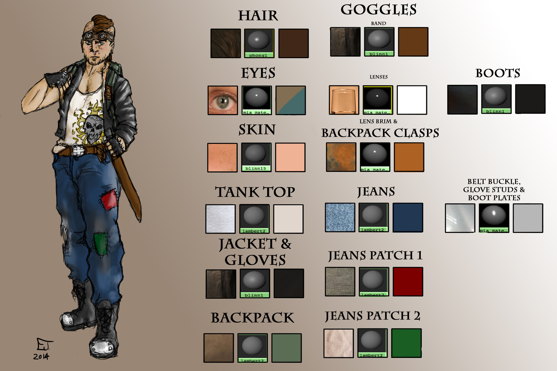 ArtStation - Character Designs and Concepts