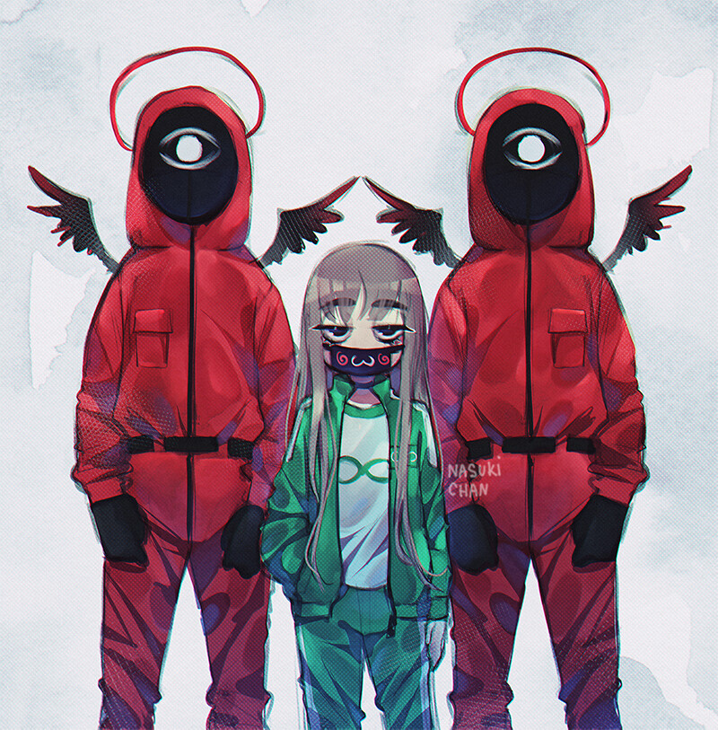 ArtStation - Oc's + Squid Game