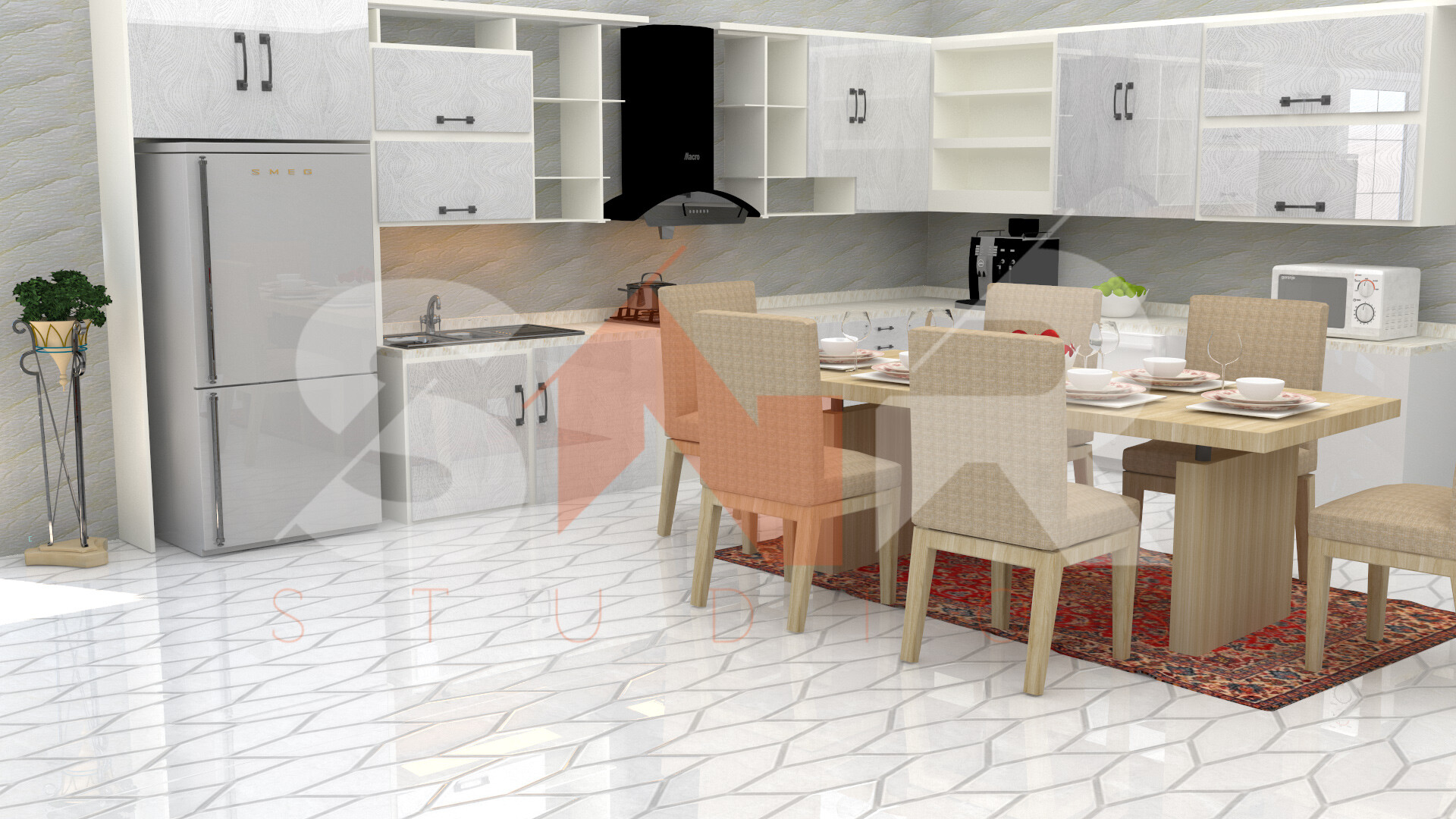 ArtStation - Kitchen-2 SNR-2