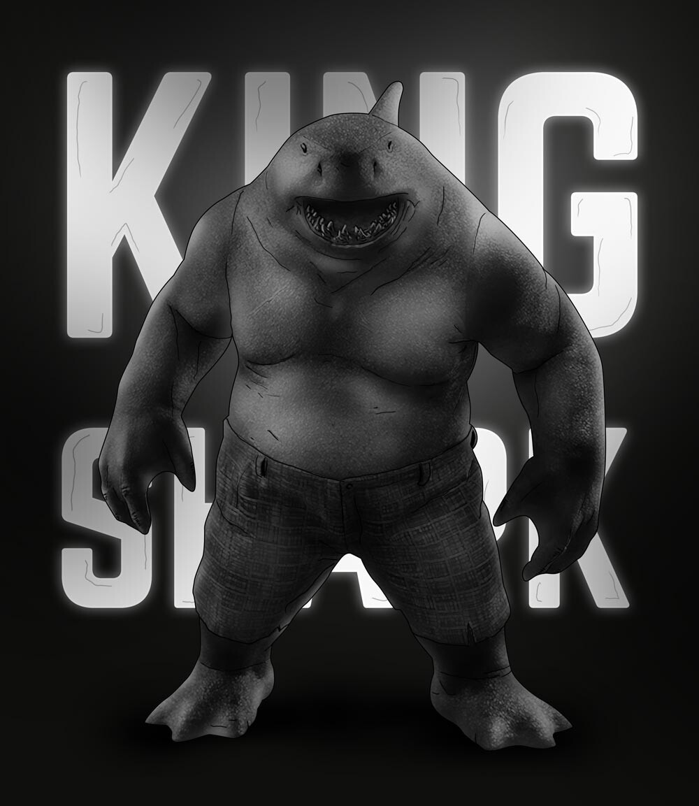 ArtStation - King Shark - Digital Art