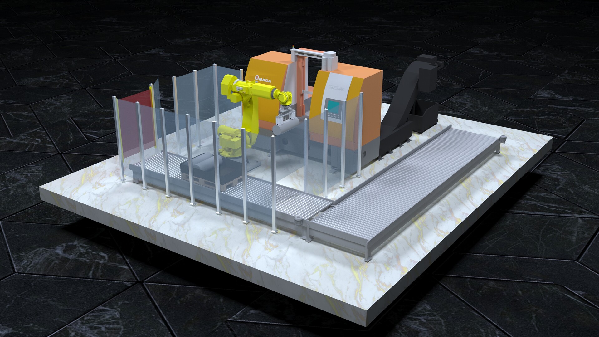 ArtStation - Robotic complex