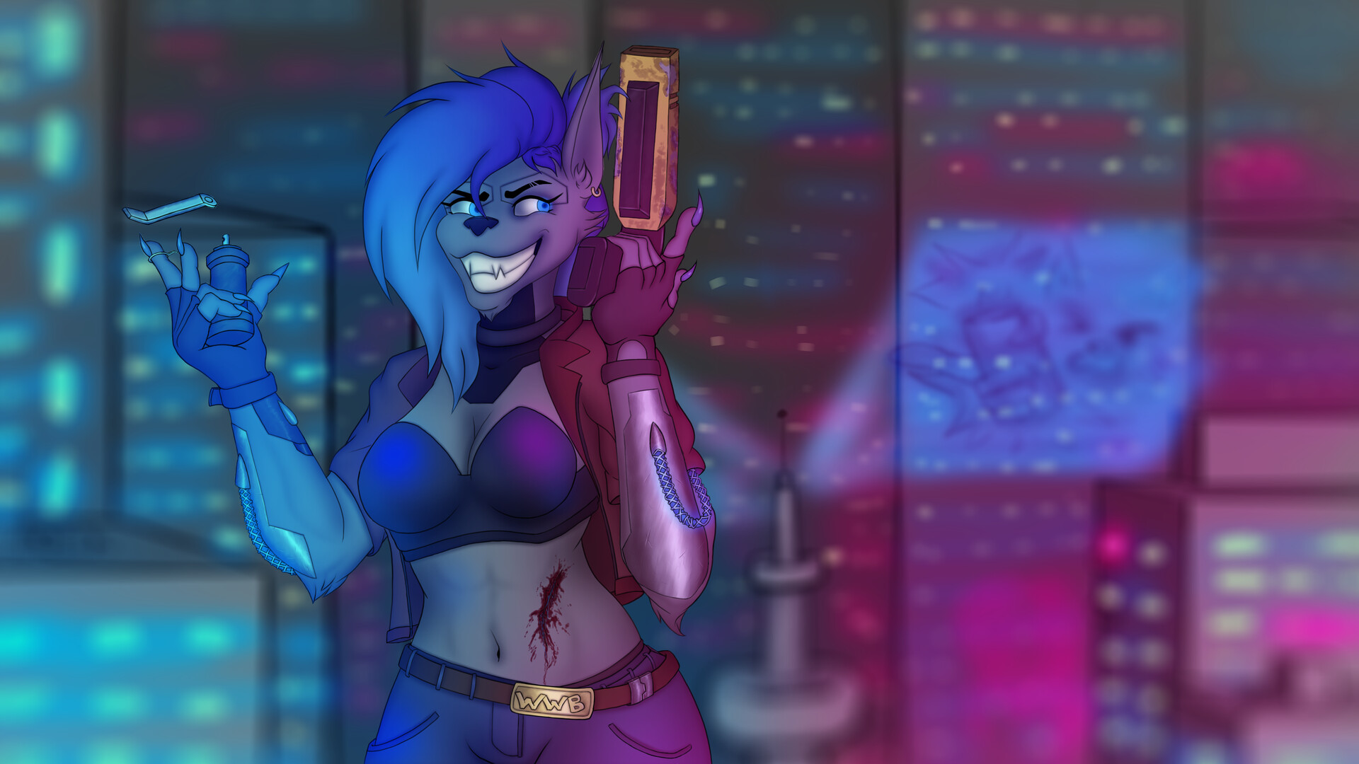 ArtStation - Beware NightCity!