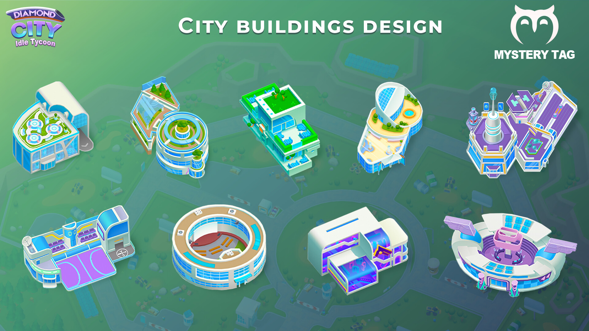 ArtStation - Diamond City: Idle Tycoon