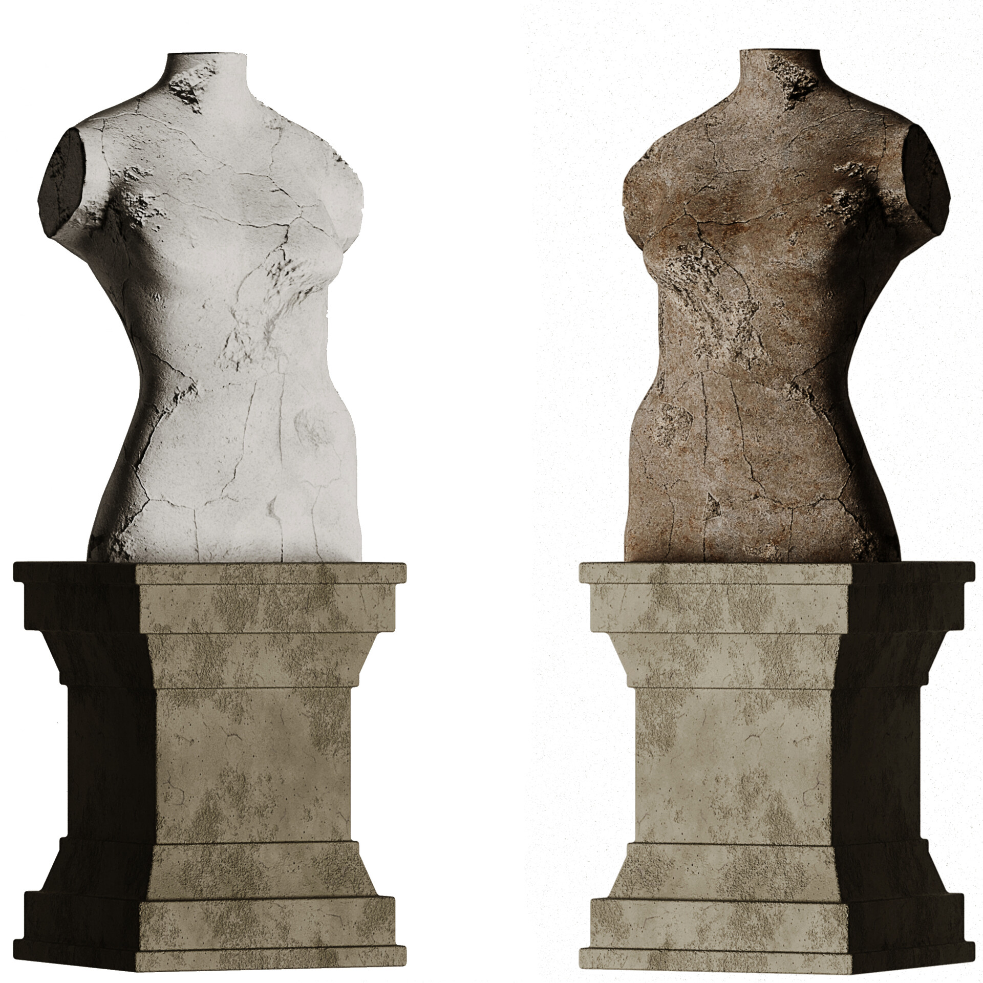 ArtStation - Lady statue