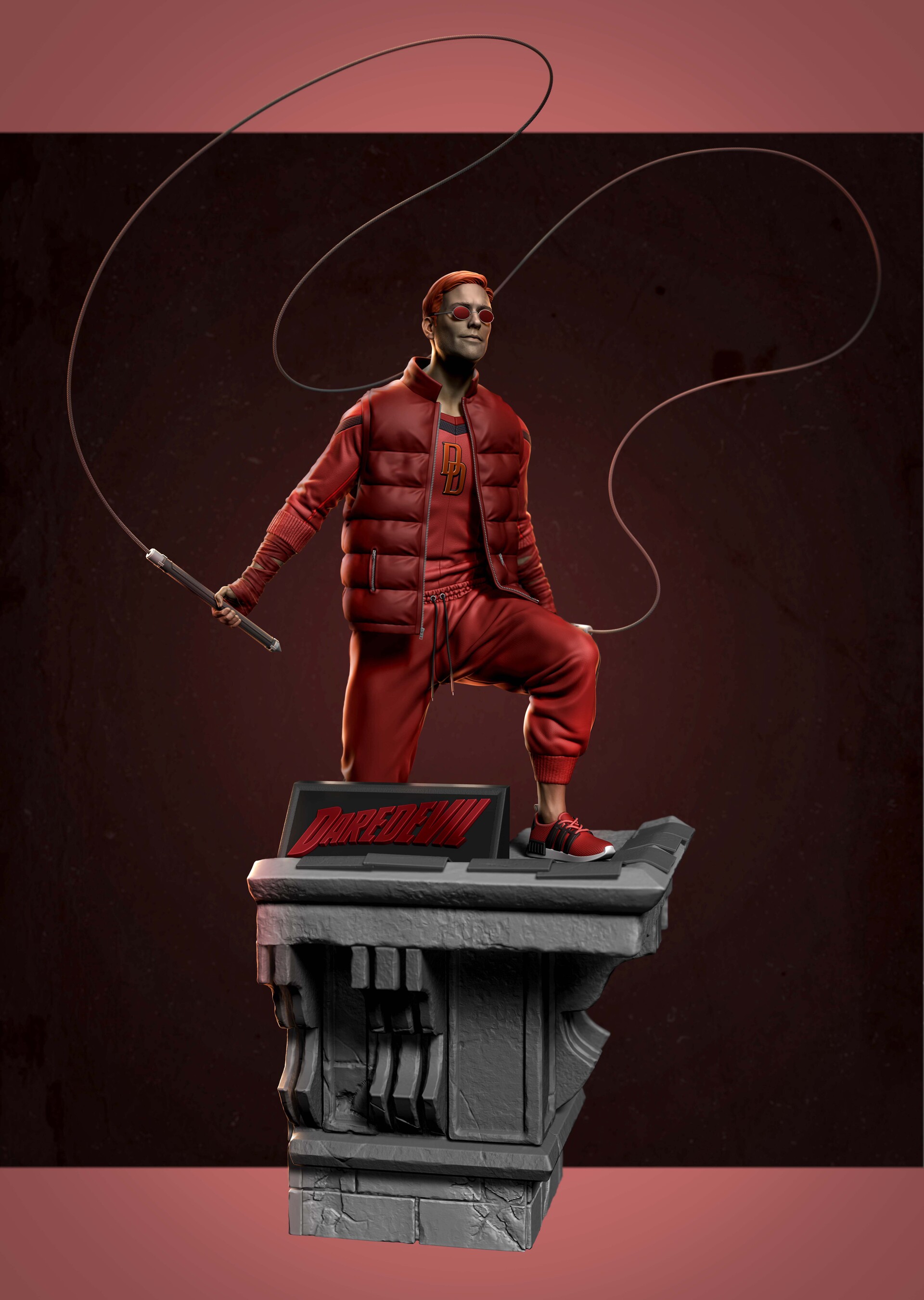 ArtStation - DareDevil Fan art