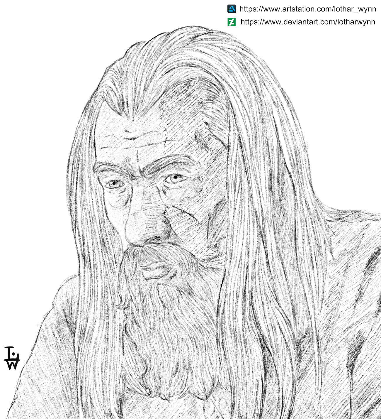 gandalf the gray coloring pages