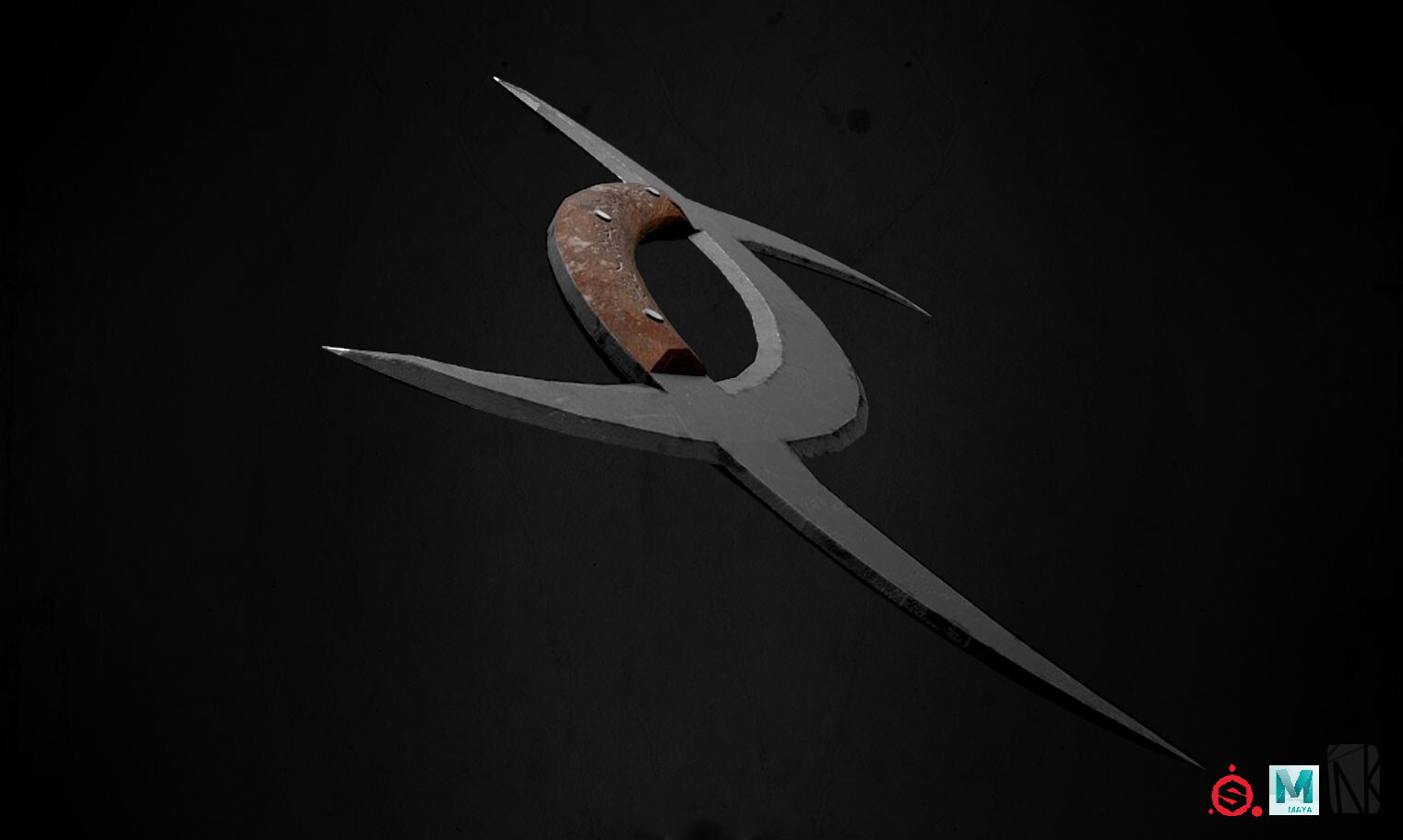 Nkia Qaeidjohar - Crescent moon Knife