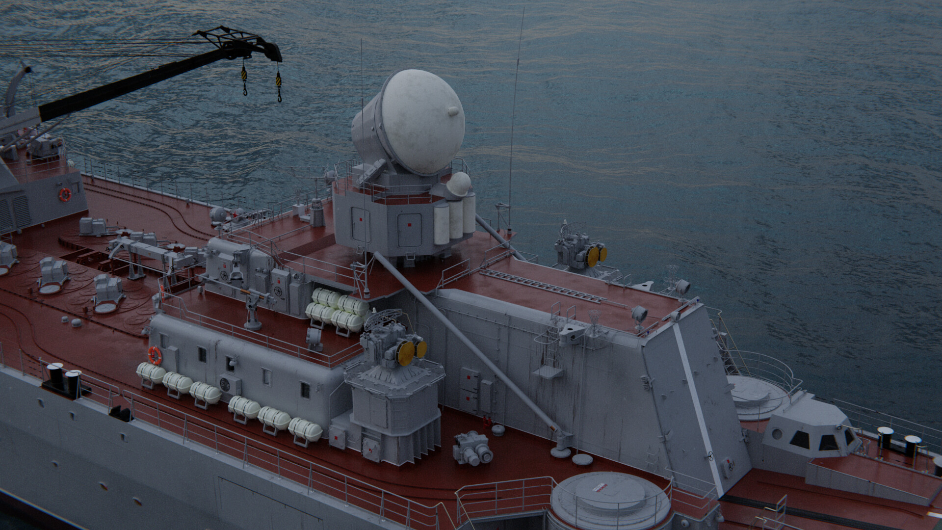 Jamison Cunningham - Soviet Missile Cruiser - Marshal Ustinov