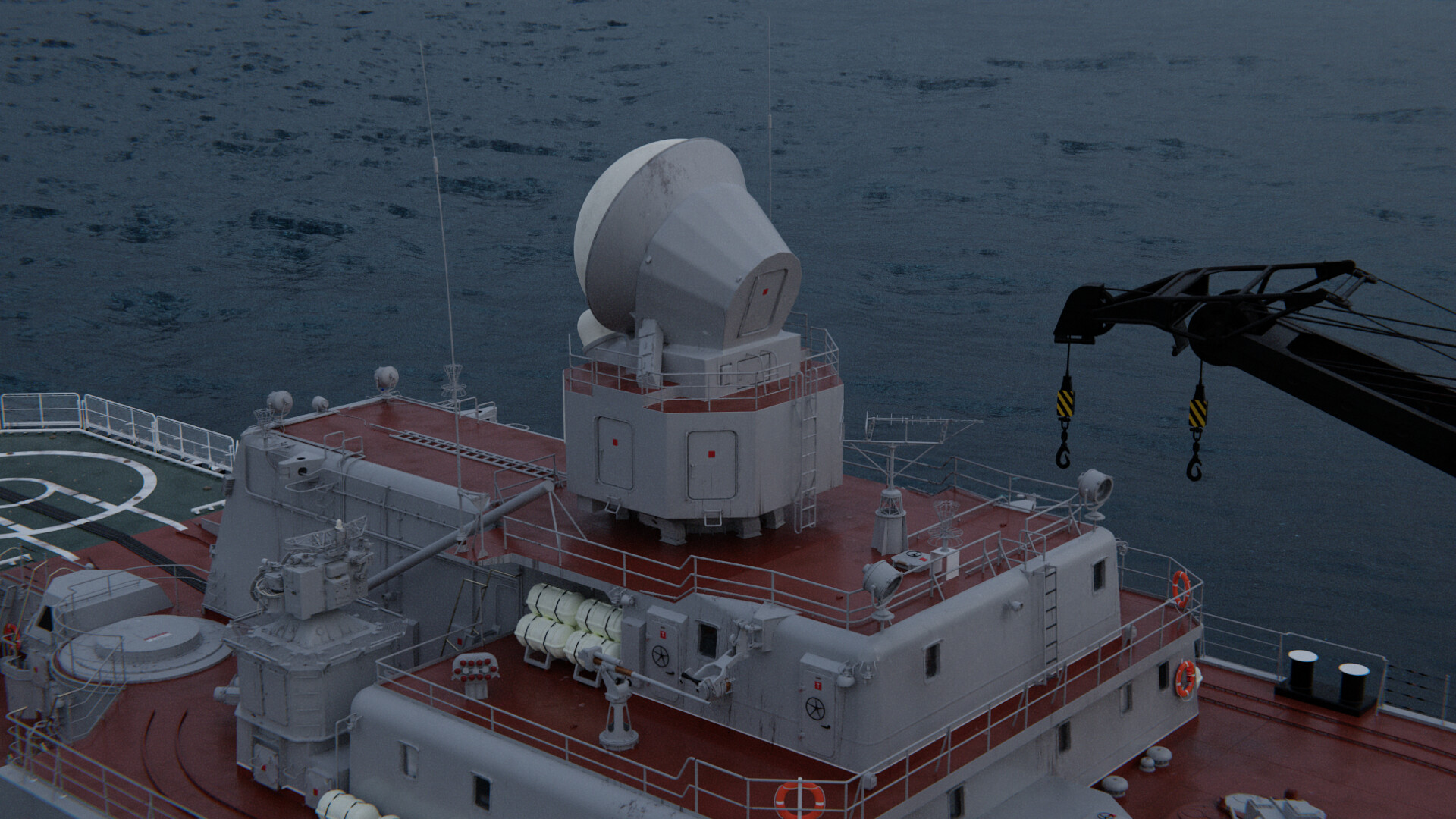 Jamison Cunningham - Soviet Missile Cruiser - Marshal Ustinov