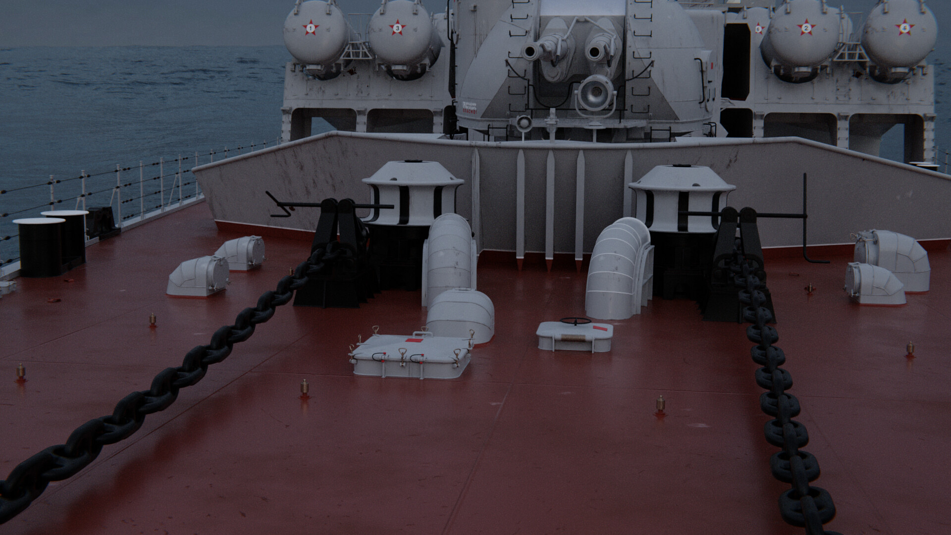 Jamison Cunningham - Soviet Missile Cruiser - Marshal Ustinov