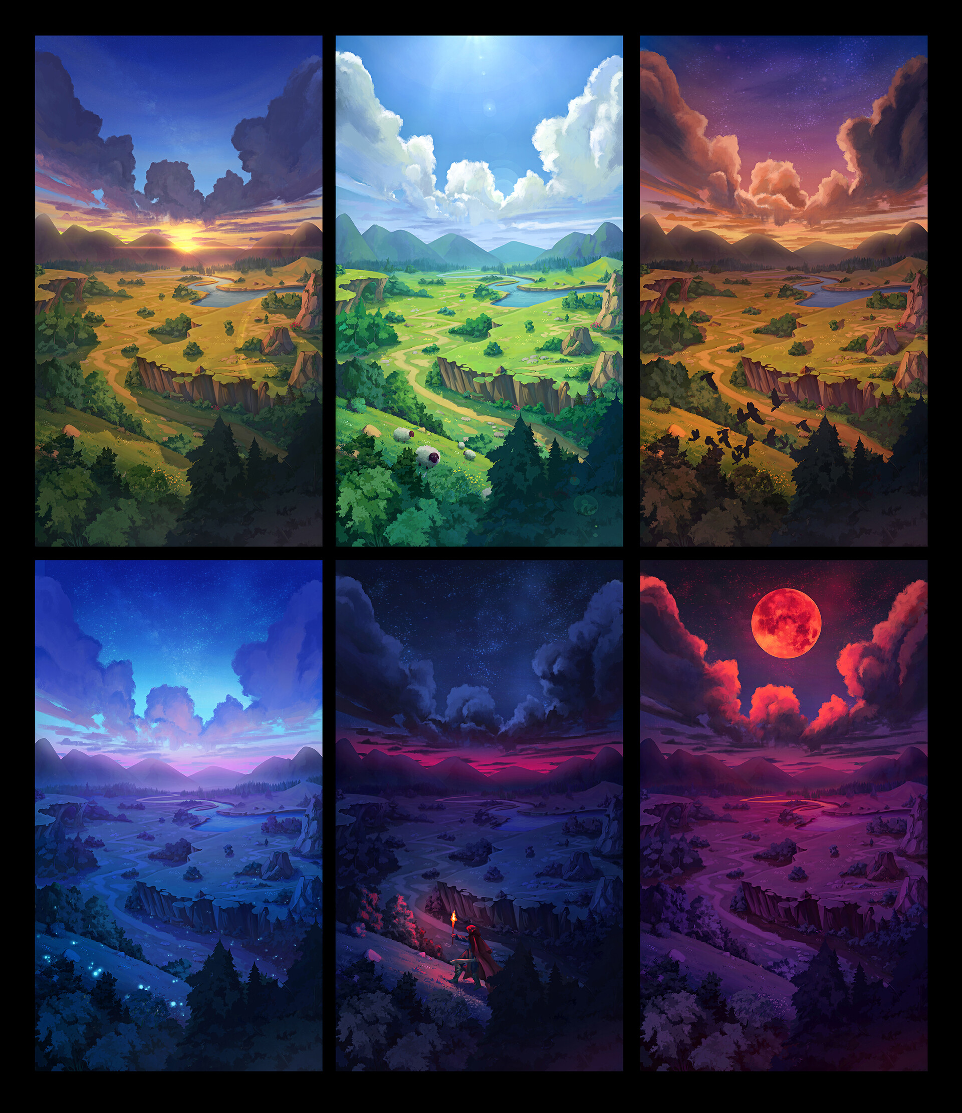 ArtStation - Landscape variants