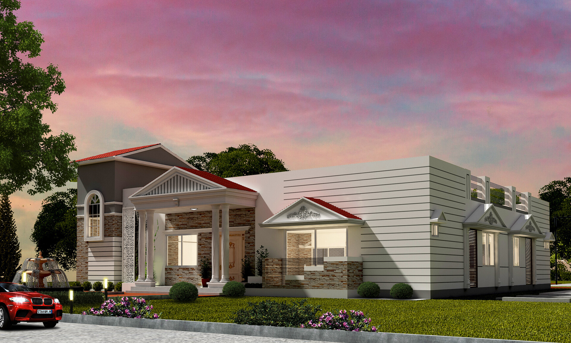 ArtStation - One Story Building