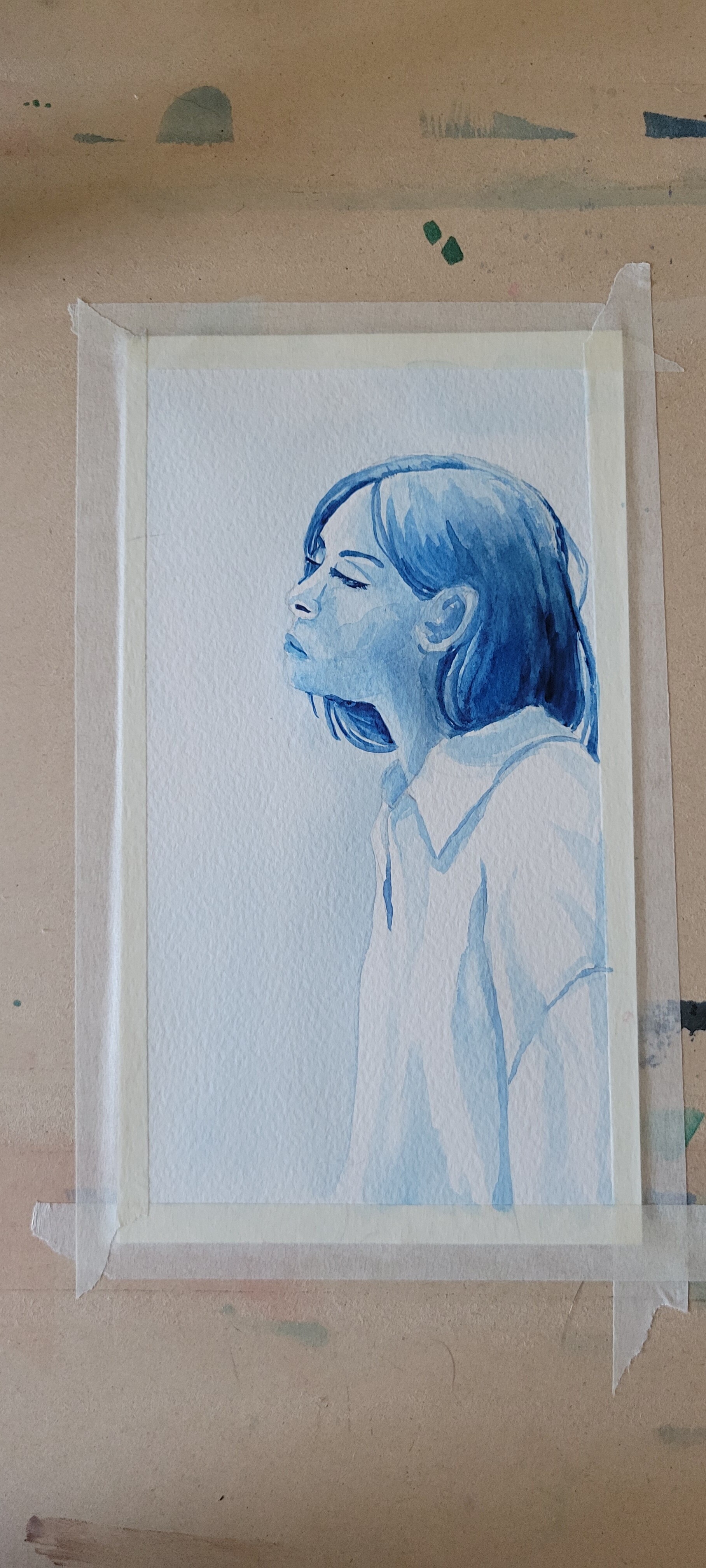 ArtStation - Watercolor Values Study