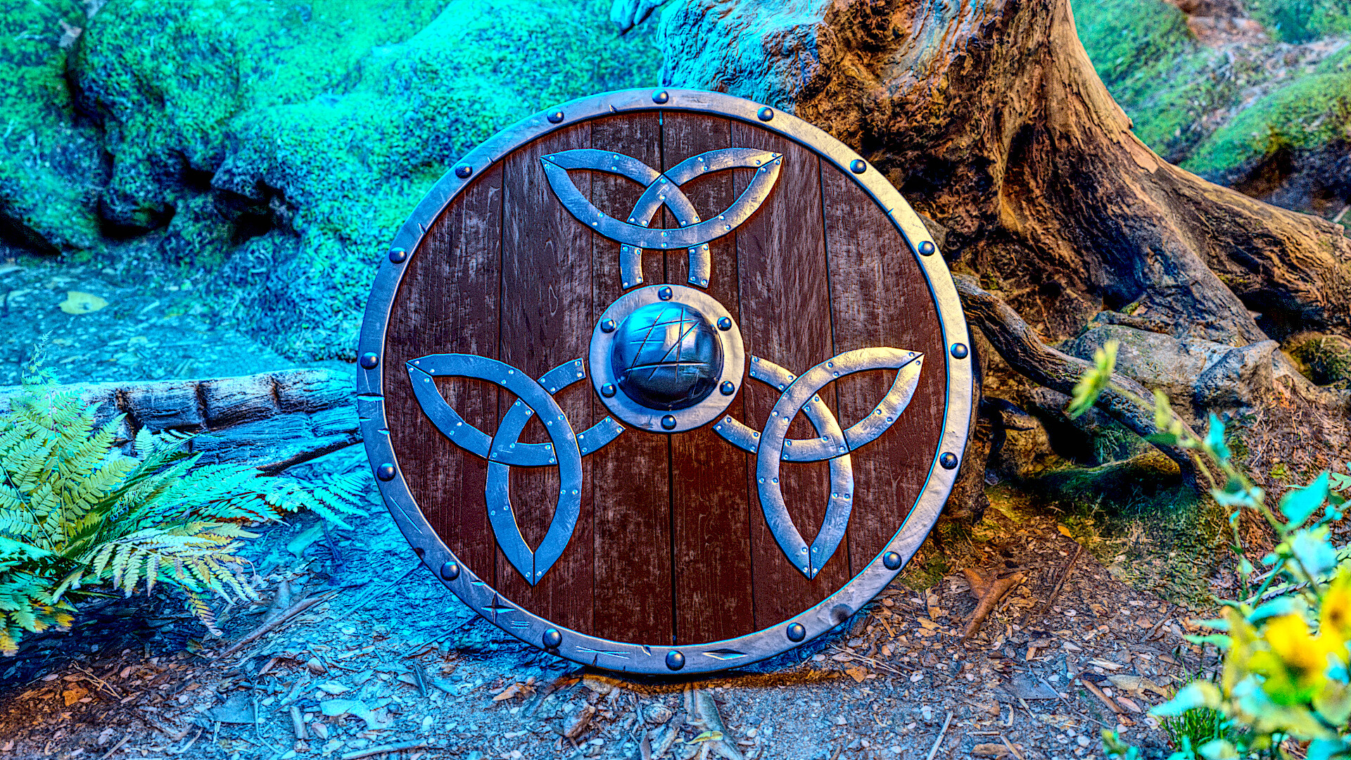 ArtStation - Viking shield