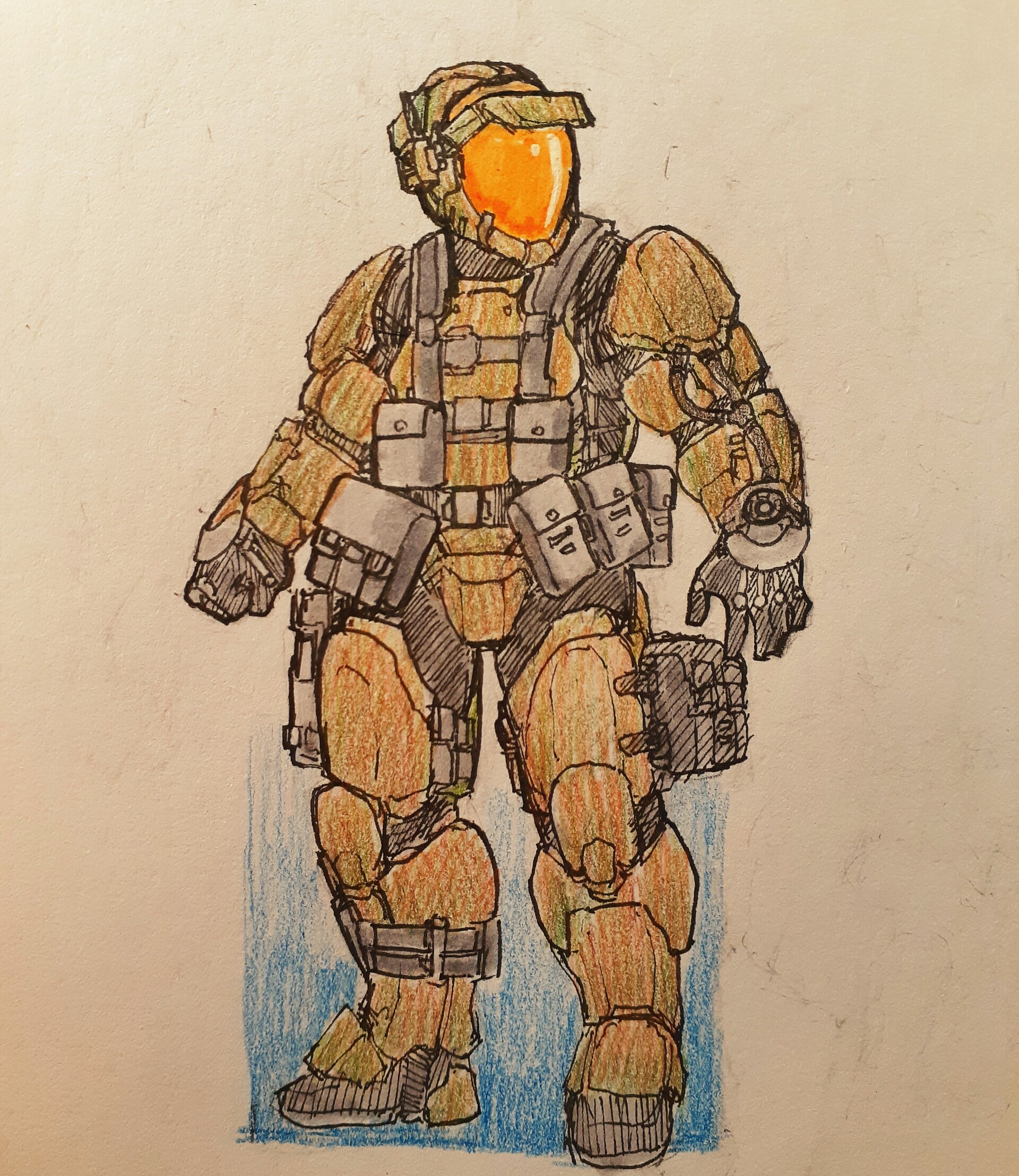 ArtStation - S.P.I. armor with integrated wrist sheild