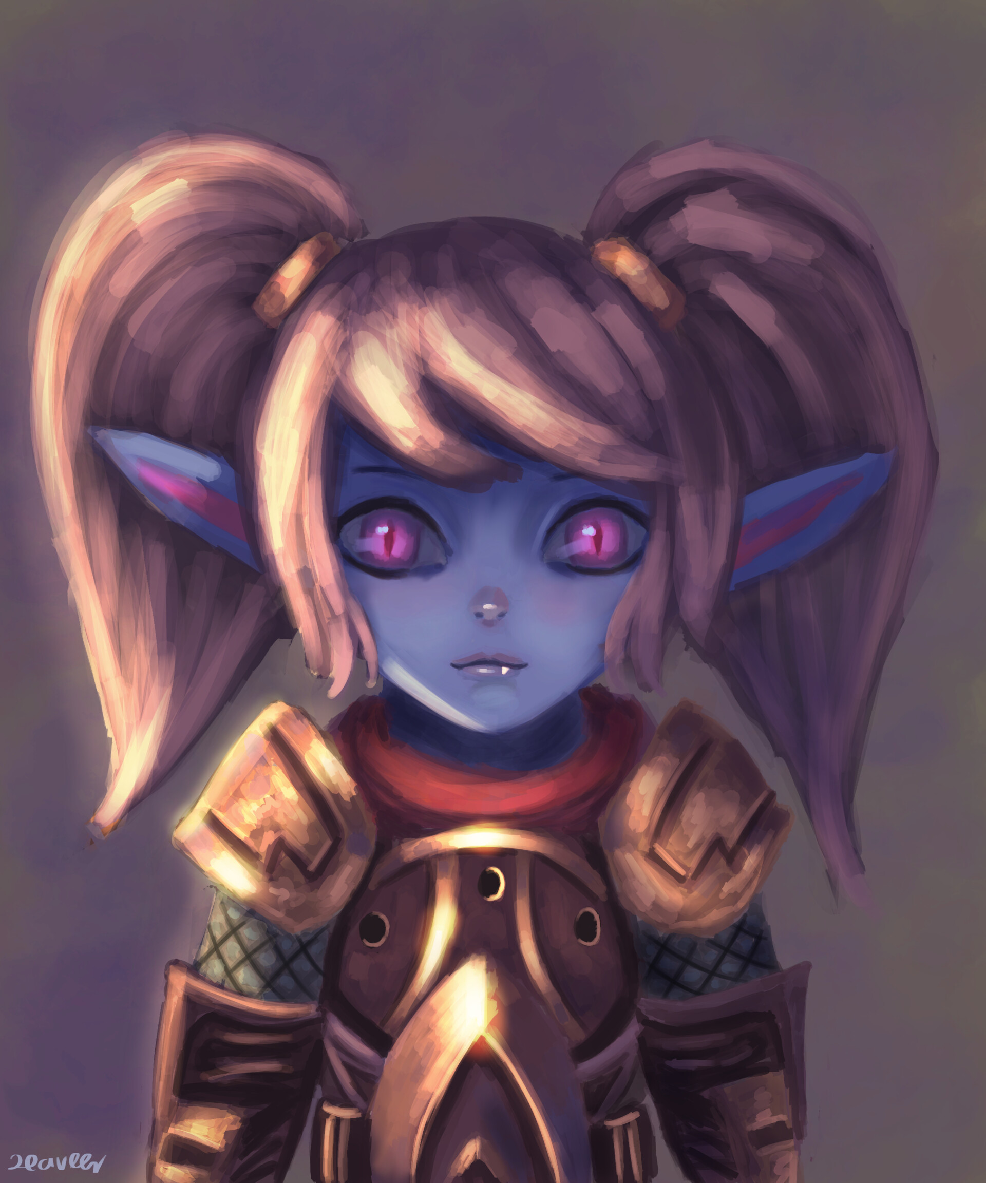 ArtStation - Poppy │LOL│ FAN ART
