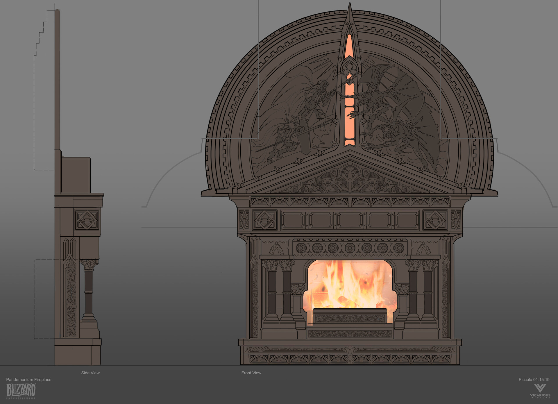 Christian A Piccolo Concept Art - Diablo 2 Resurrected- Pandemonium ...