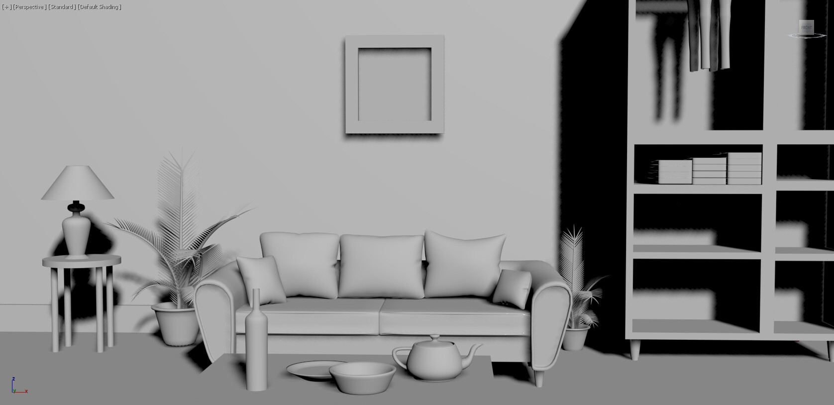 ArtStation - sofa modeling