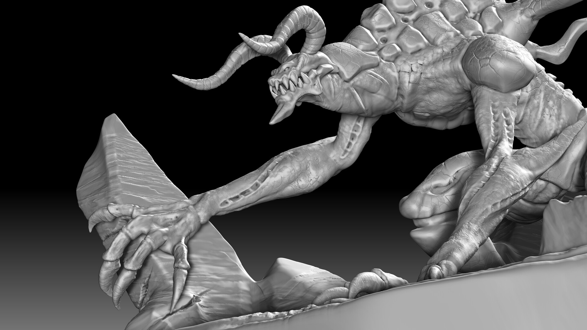 ArtStation - FF14 Ifrit Sculpt