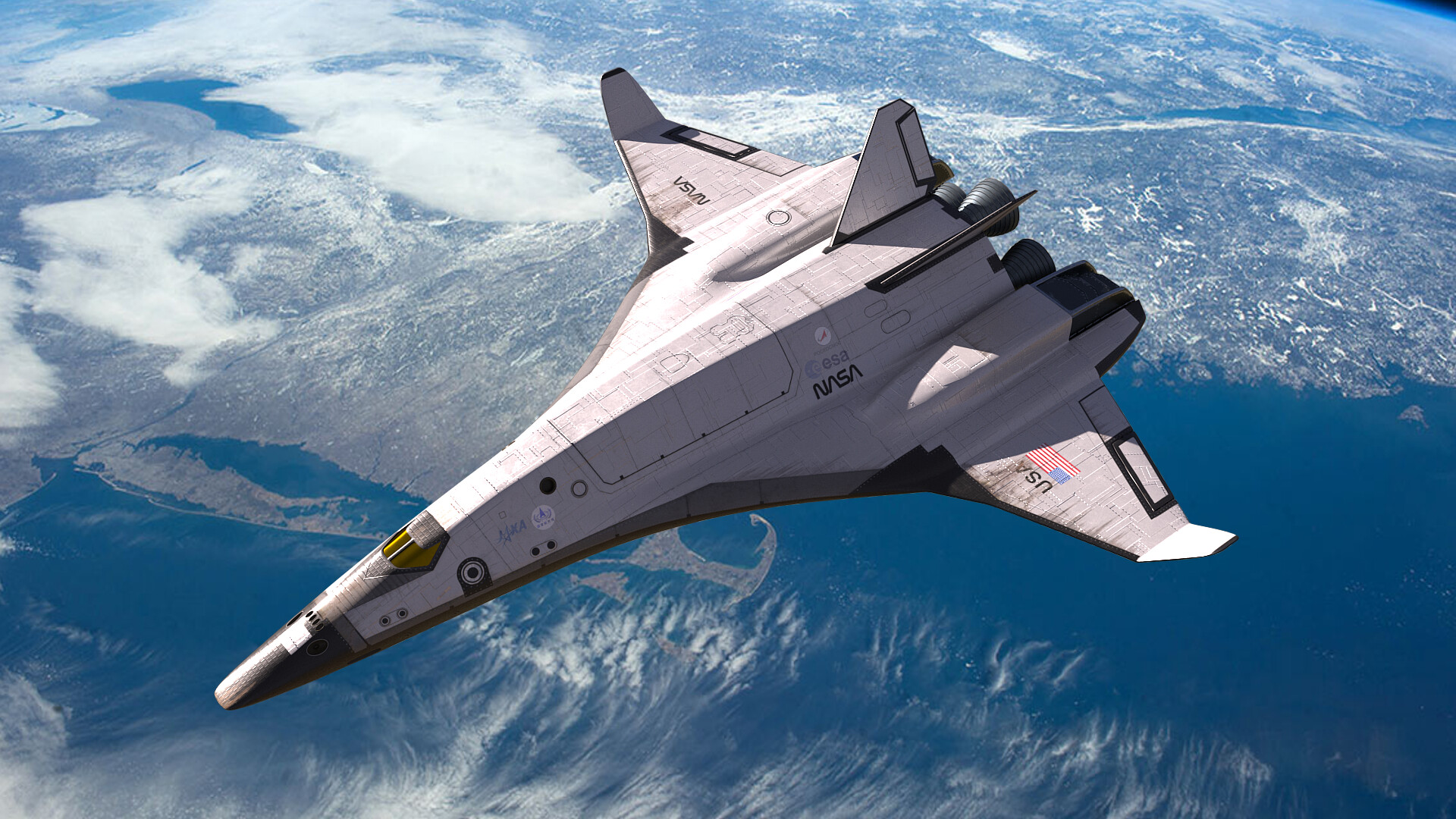 Futuristic Space Shuttle Concepts