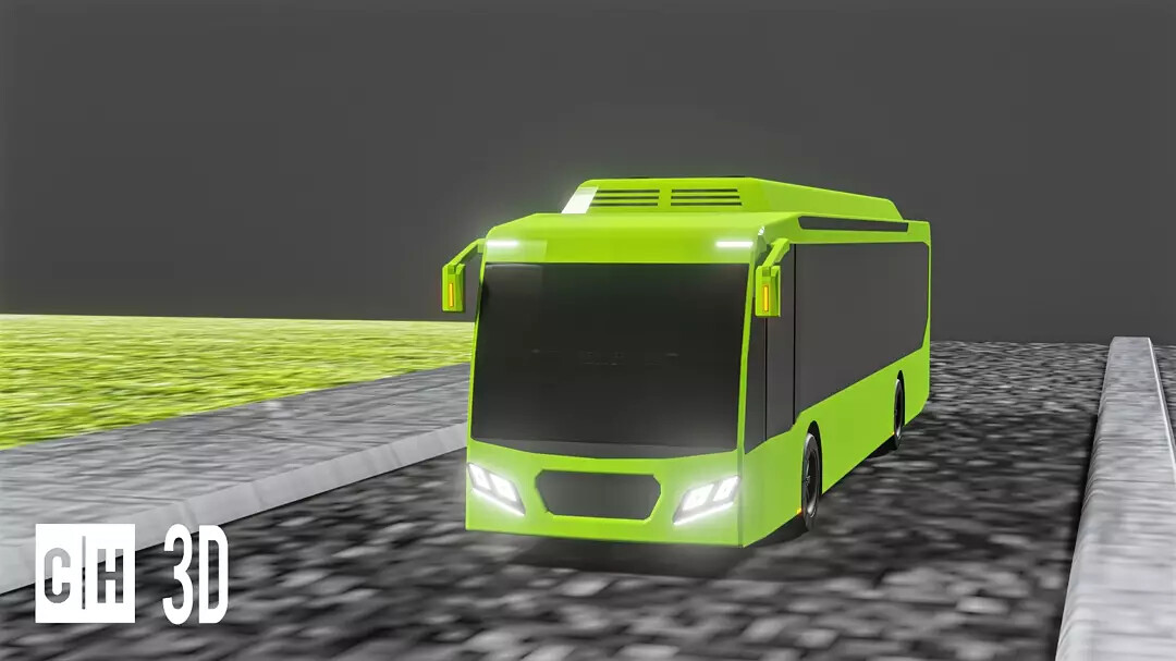 ArtStation - LOW POLY NEW BUS CONCEPT DESIGN USED SOFTWARE : blender 2. ...