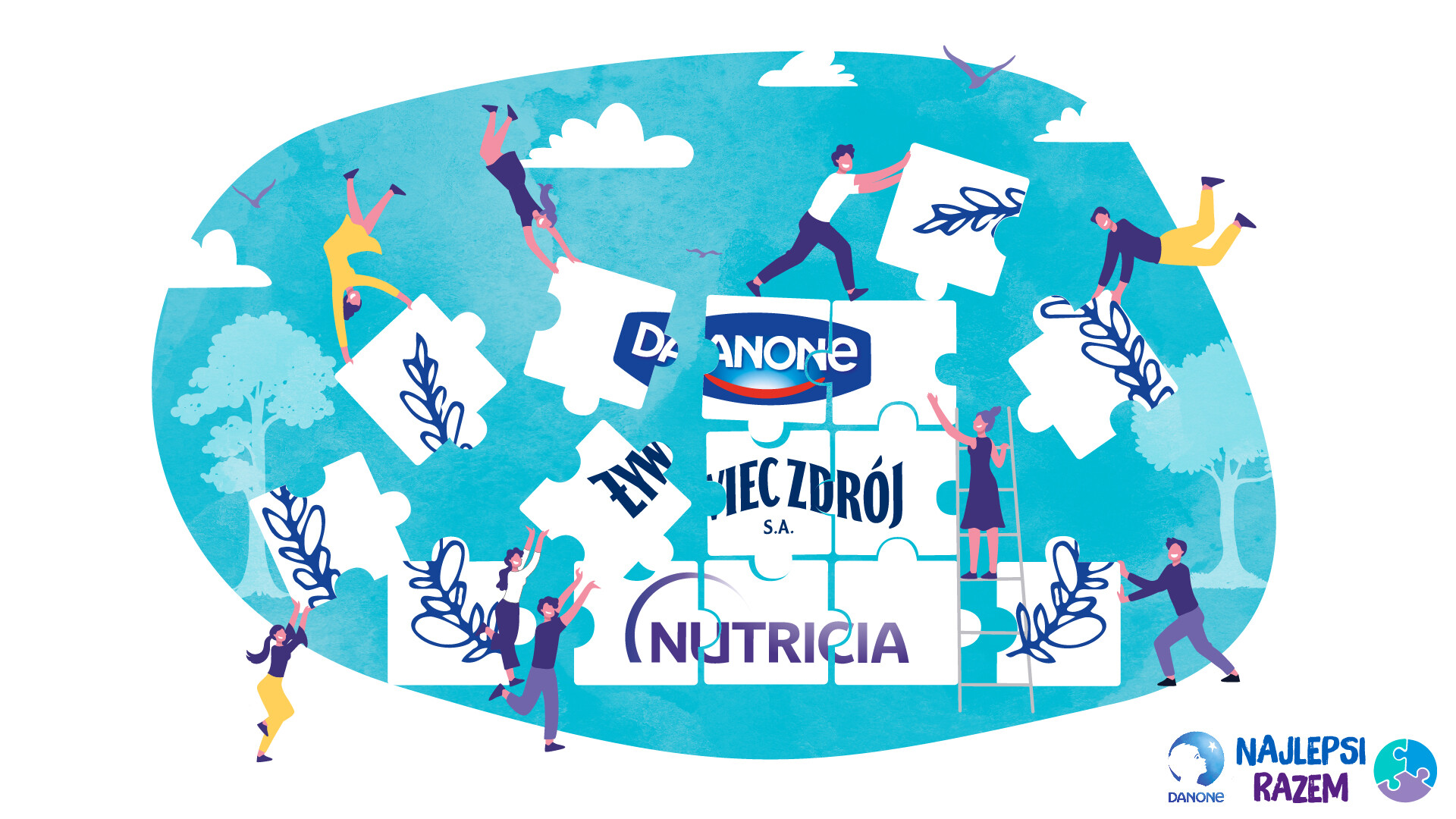 ArtStation - Danone - key visual