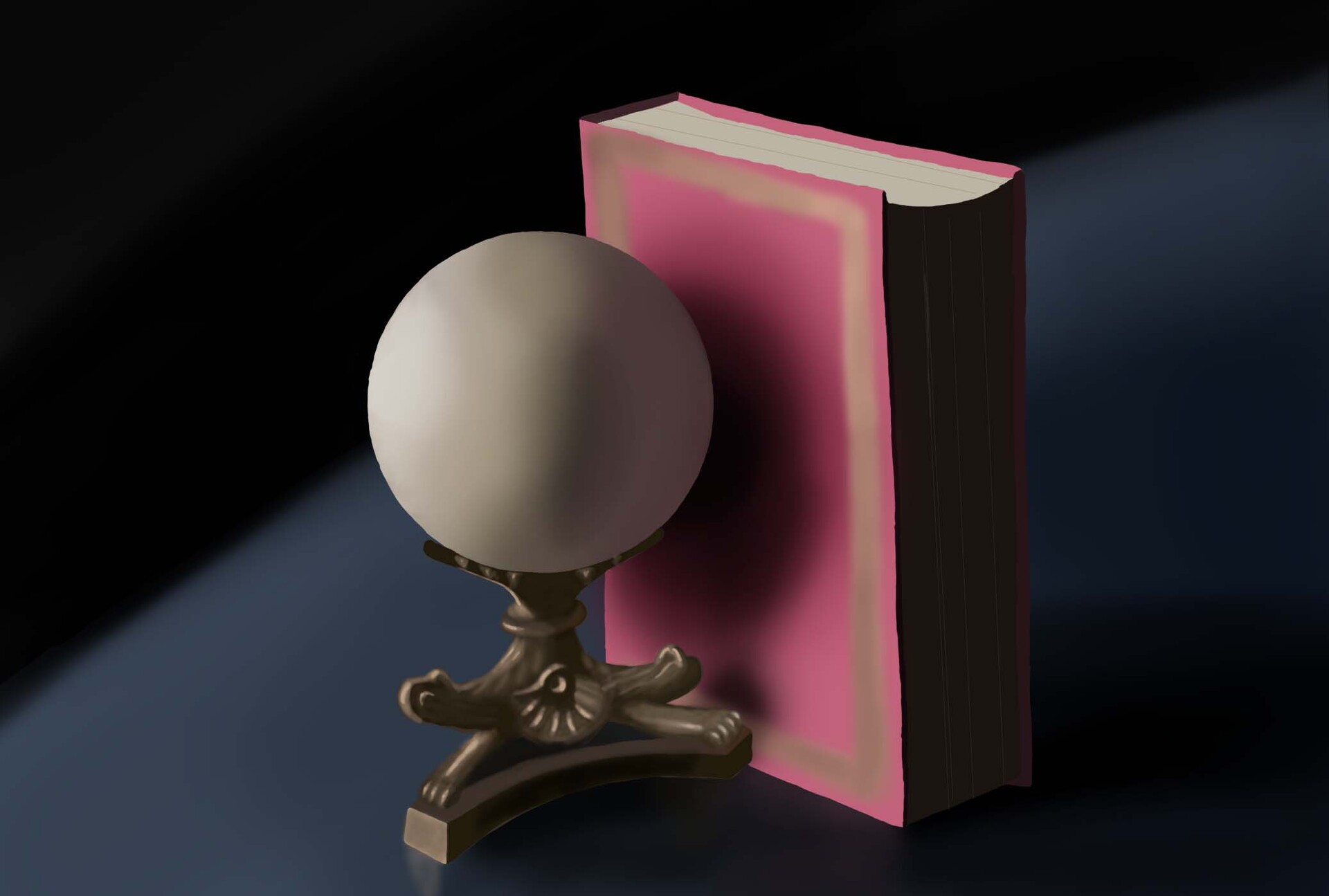 ArtStation - Book and orb