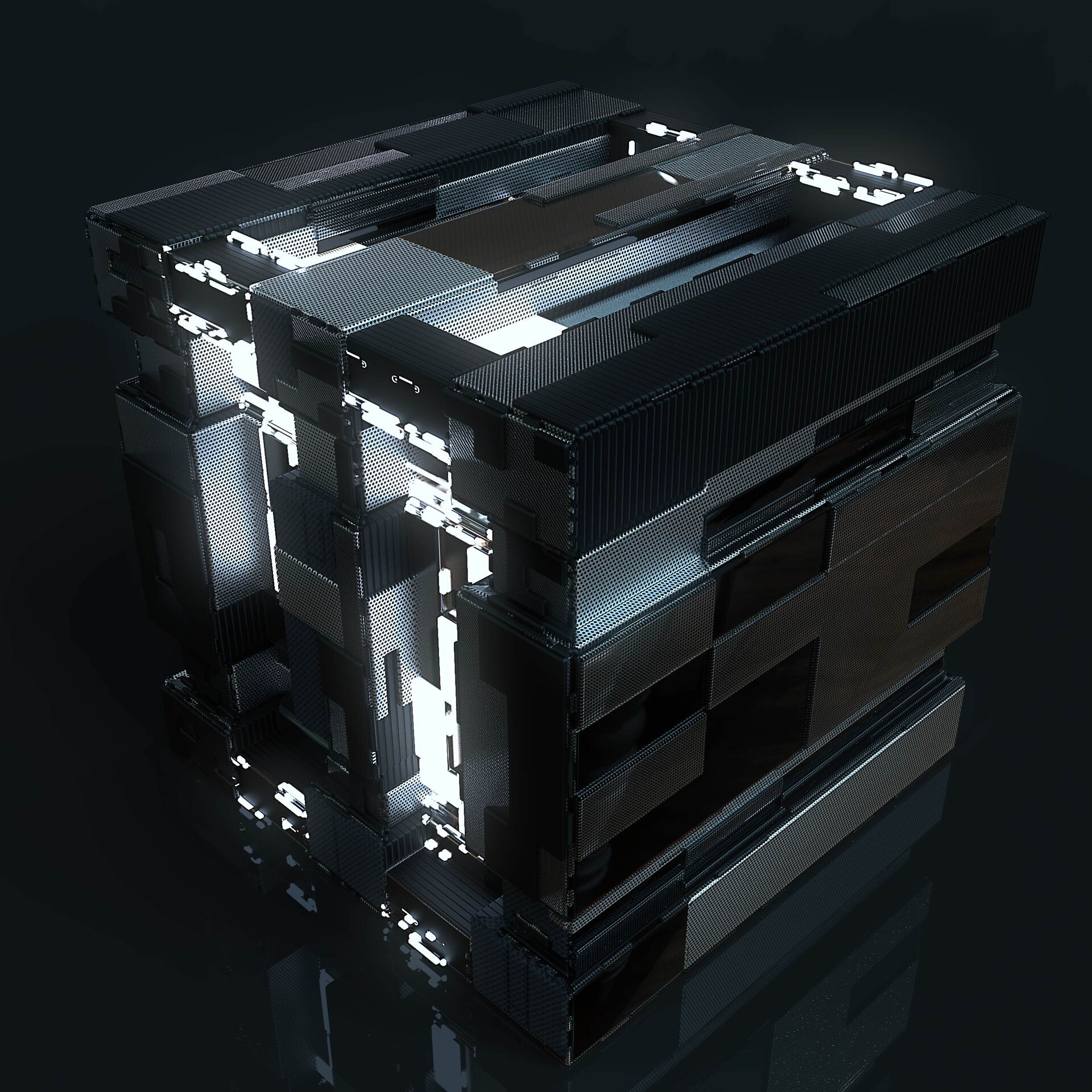 ArtStation - Sci-fi cube