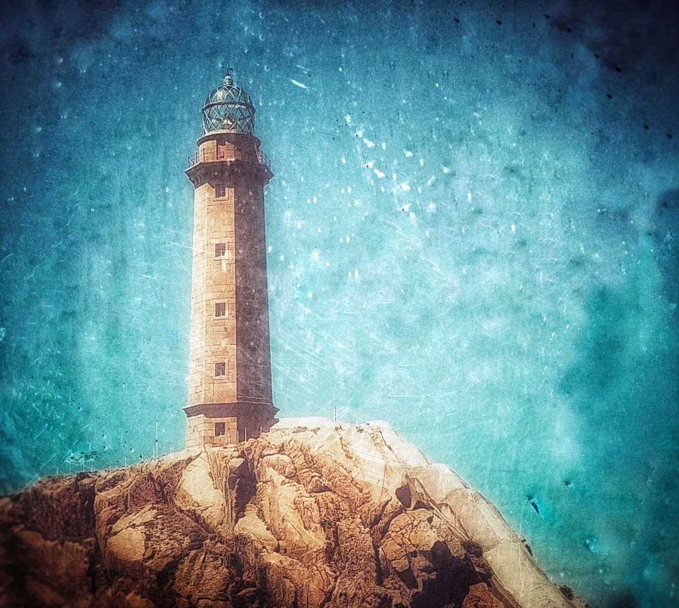 ArtStation - Digitally retouched lighthouse