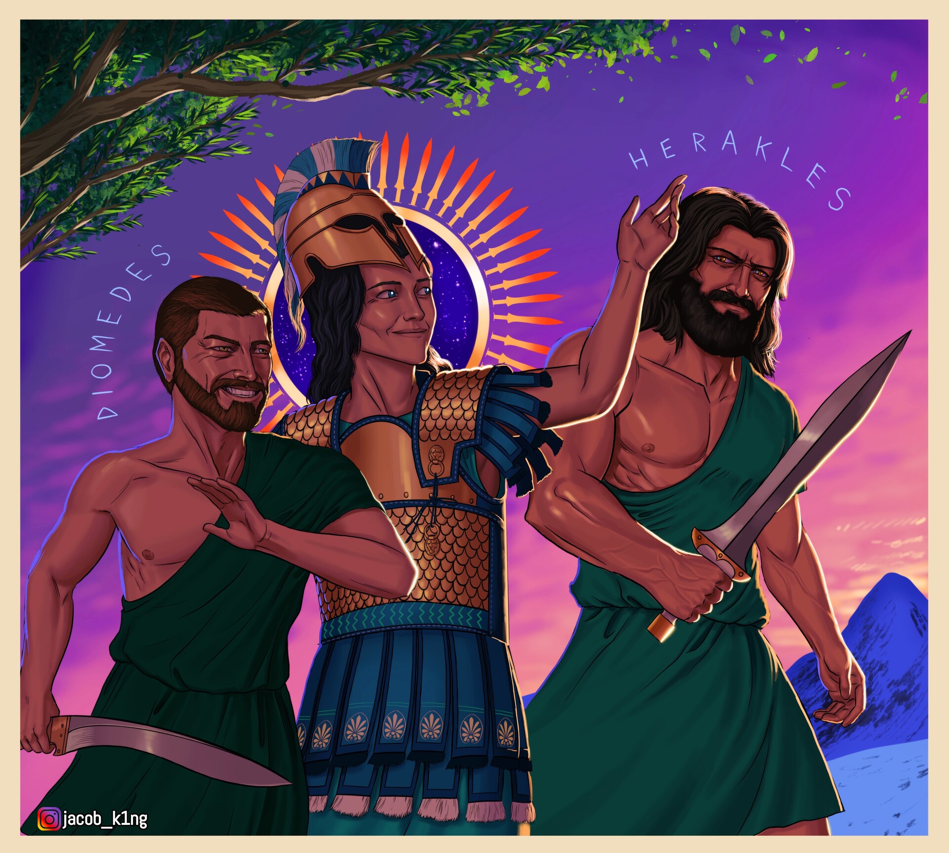 ArtStation - ATHENA - Patron of Heroes